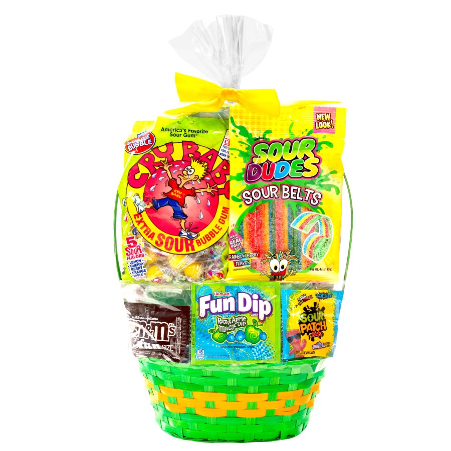 Wondertreats Sour Candy Easter Gift Basket - Shop Gift baskets at H-E-B
