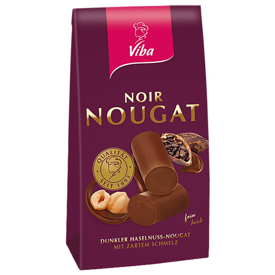 Viba Dark Chocolate Nougat, 3.53 oz | Central Market - Really Into Food