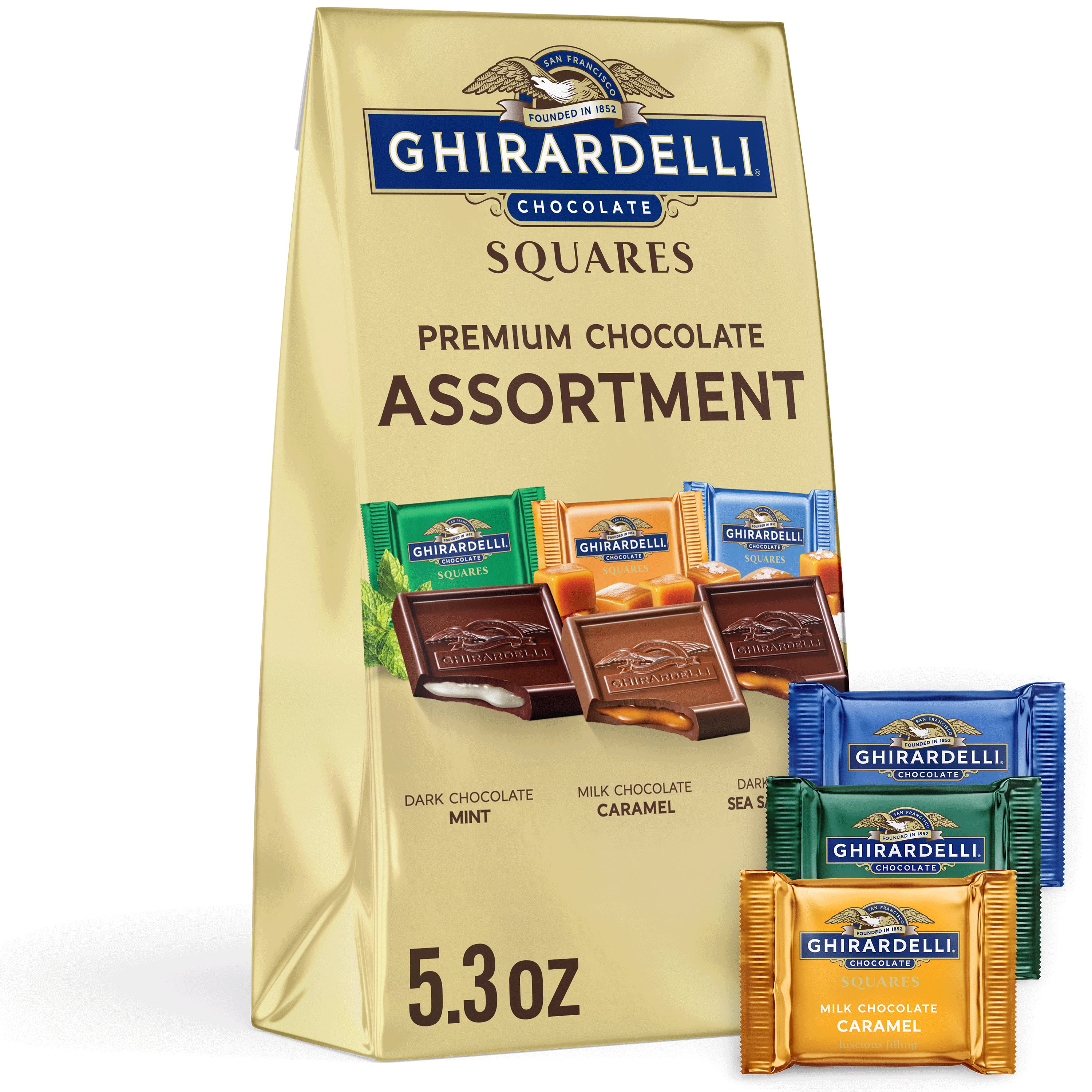 Ghirardelli Premium Chocolate Assortment Squares - Shop Candy at H-E-B