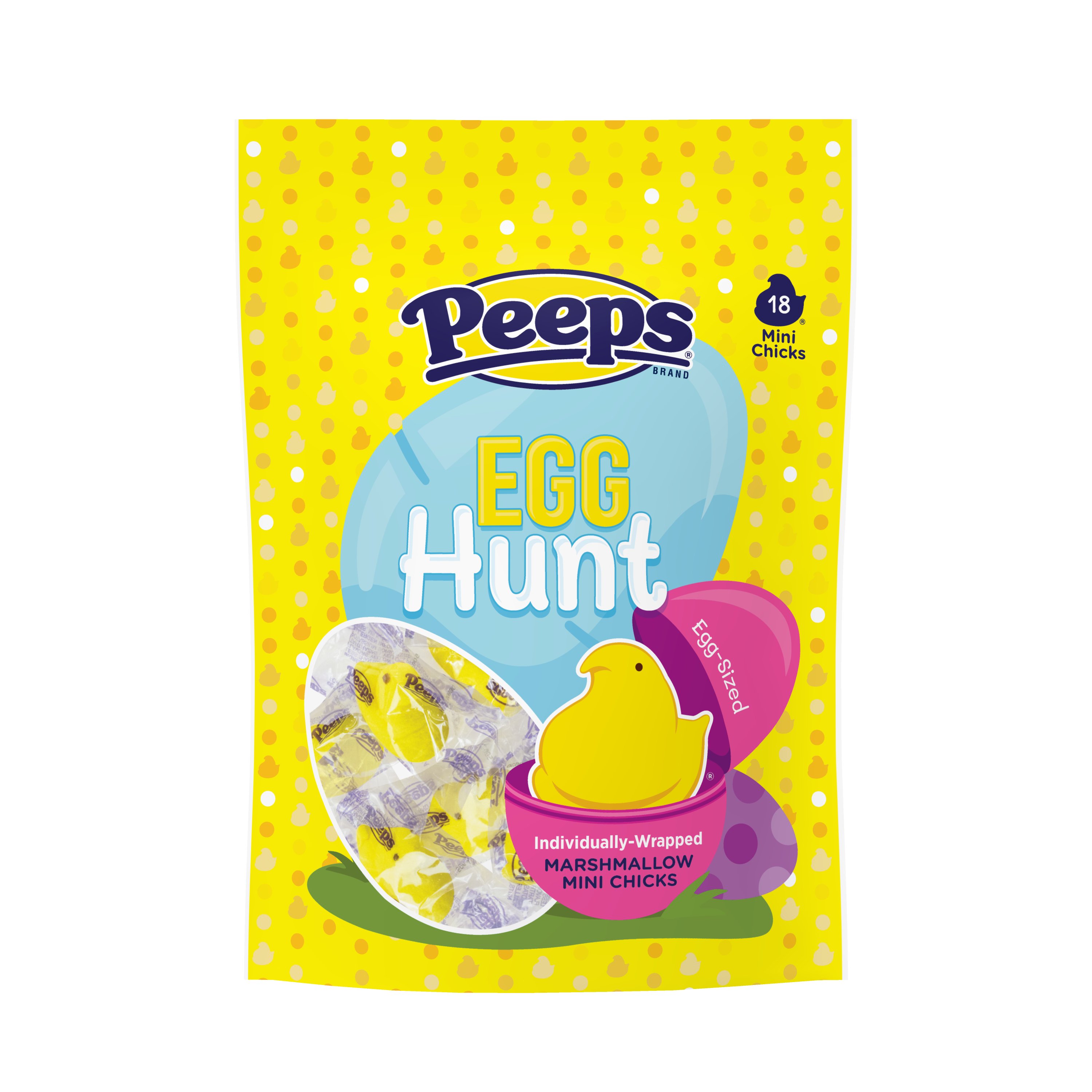 Peeps Mini Marshmallow Chicks Easter Egg Hunt - Shop Candy at H-E-B