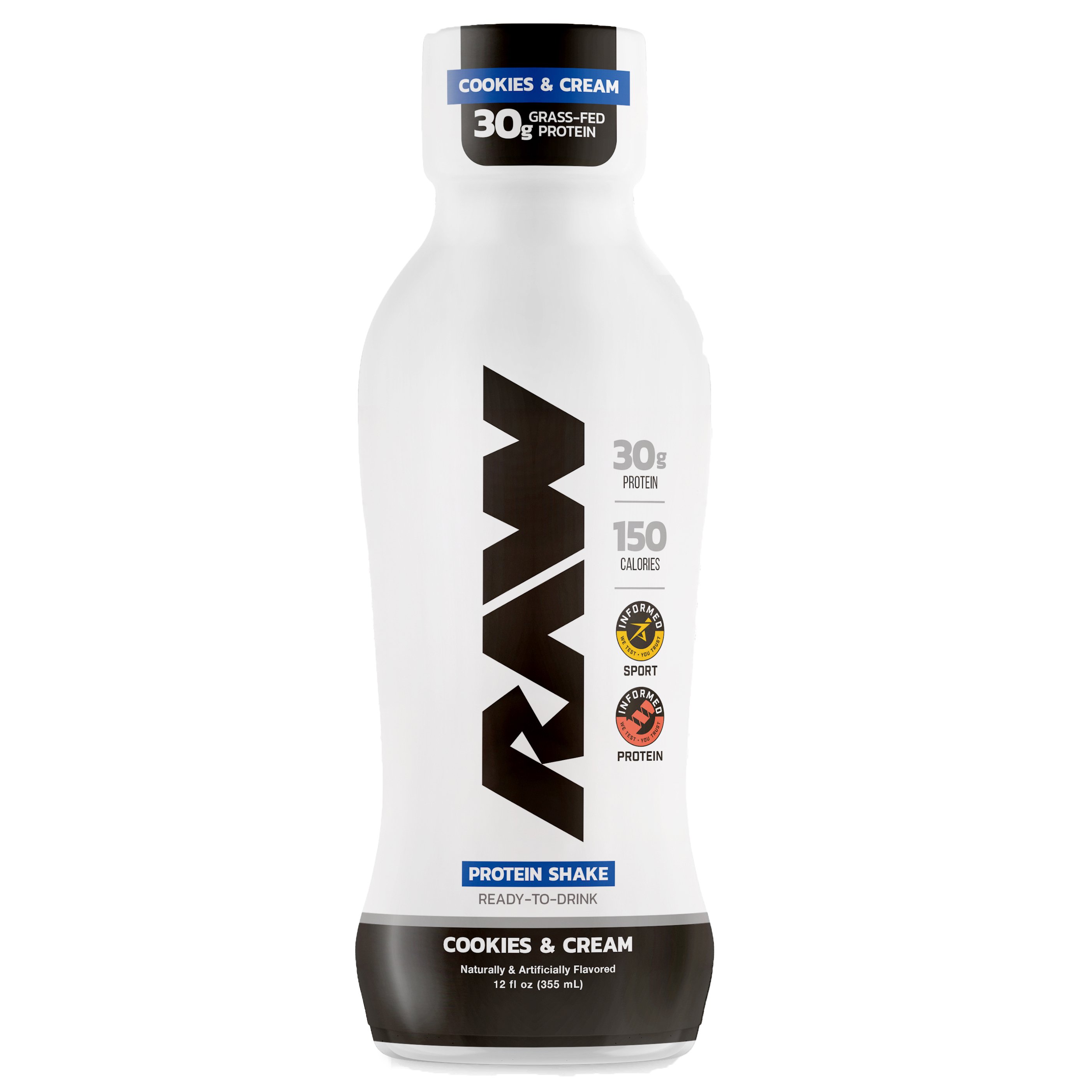 Raw 30g Protein Shake - Cookies & Cream - Shop Shakes & smoothies at H-E-B