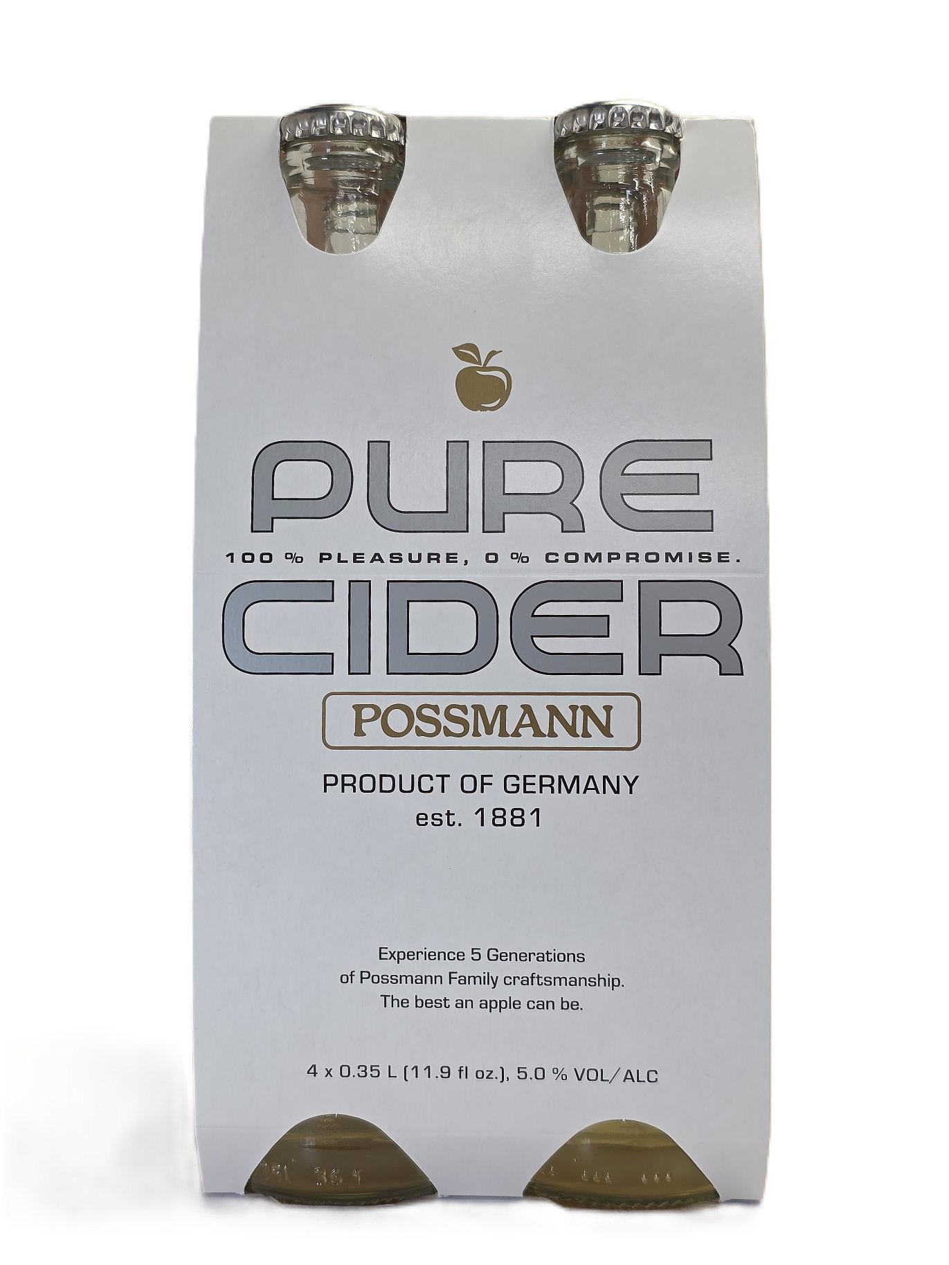 Possmann Pure Cider, 4/11.9 oz | Central Market - Really Into Food