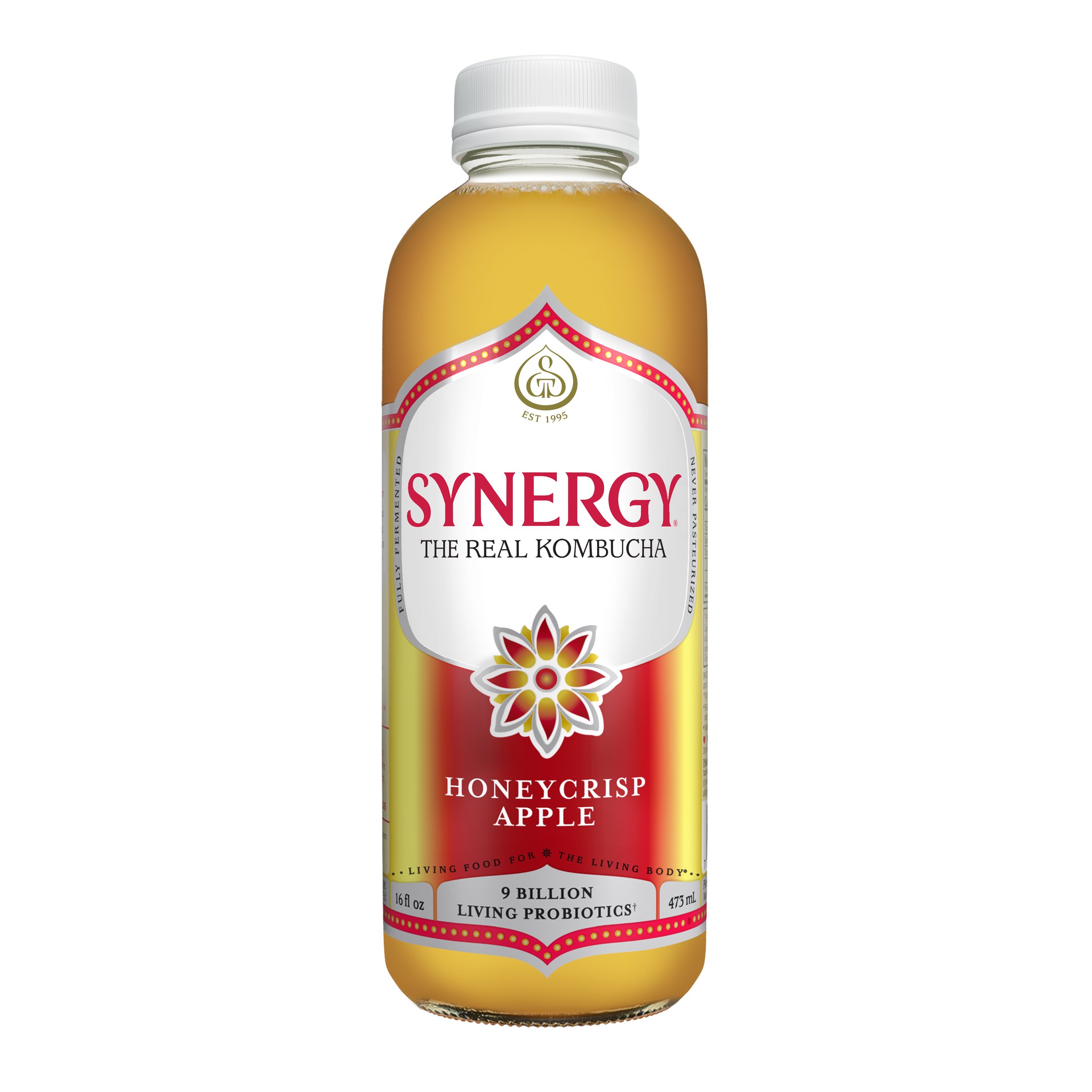 GT'S Synergy Kombucha Honeycrisp Apple - Shop Tea at H-E-B