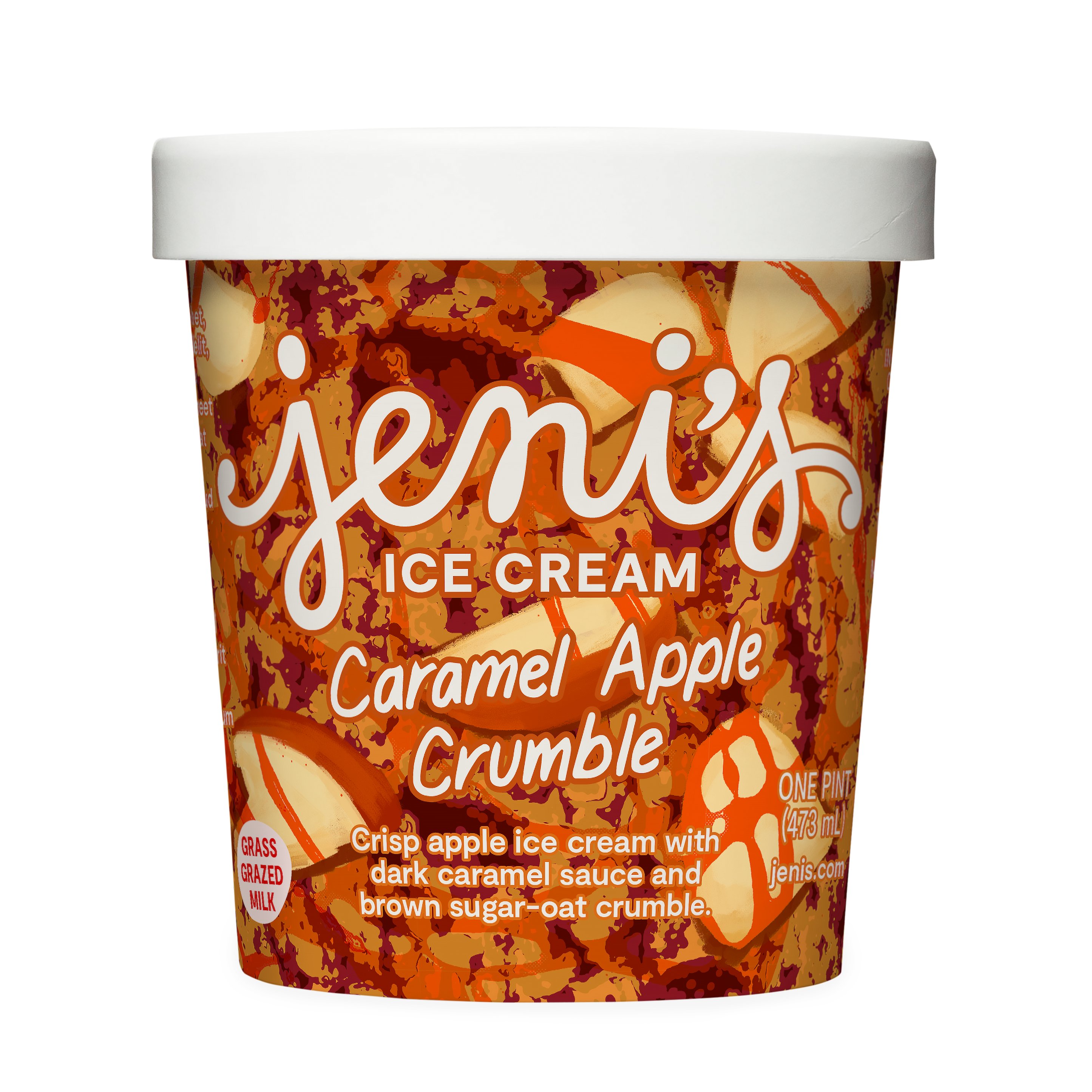 Jeni's Caramel Apple Crumble Ice Cream, 1 pt | Central Market - Really ...