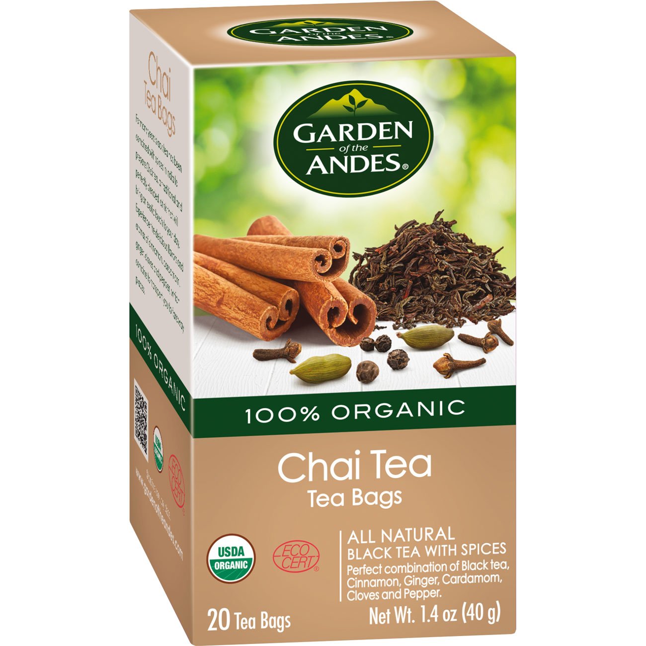 Garden of the Andes Chai Tea Bags - Shop Tea at H-E-B