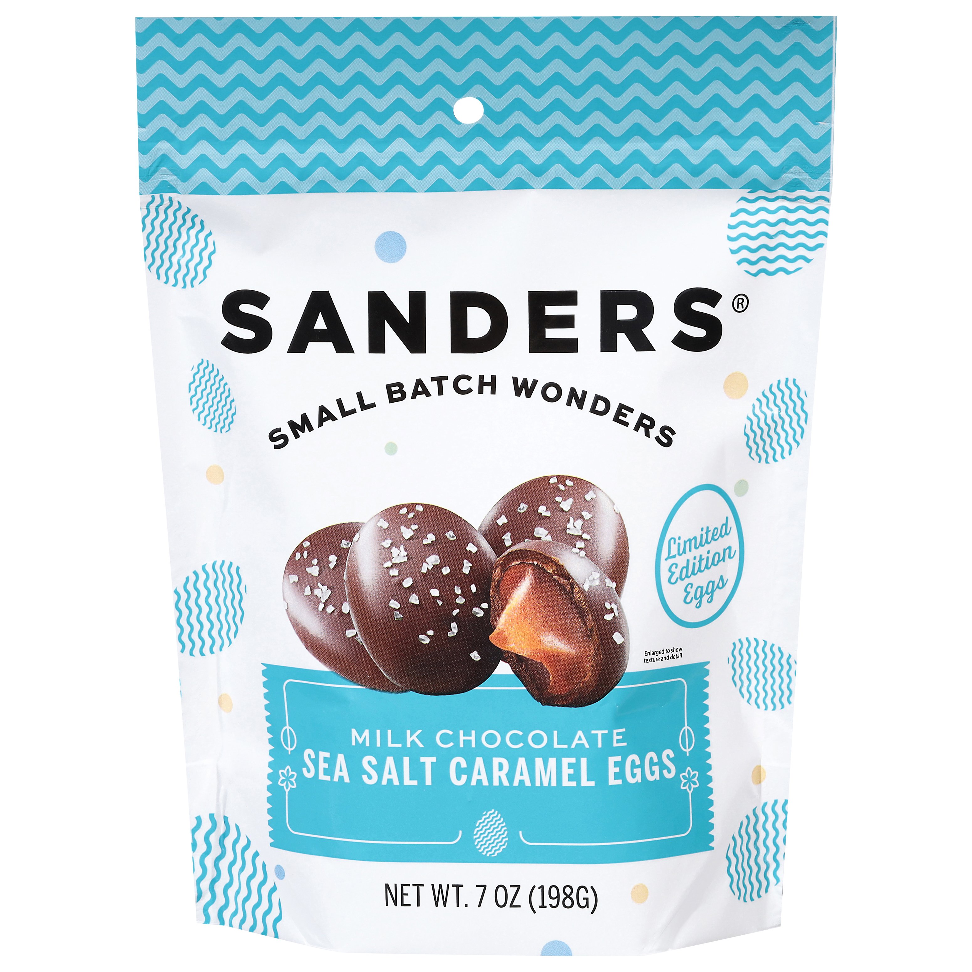 Sanders Milk Chocolate Sea Salted Caramel Easter Eggs - Shop Candy at H-E-B