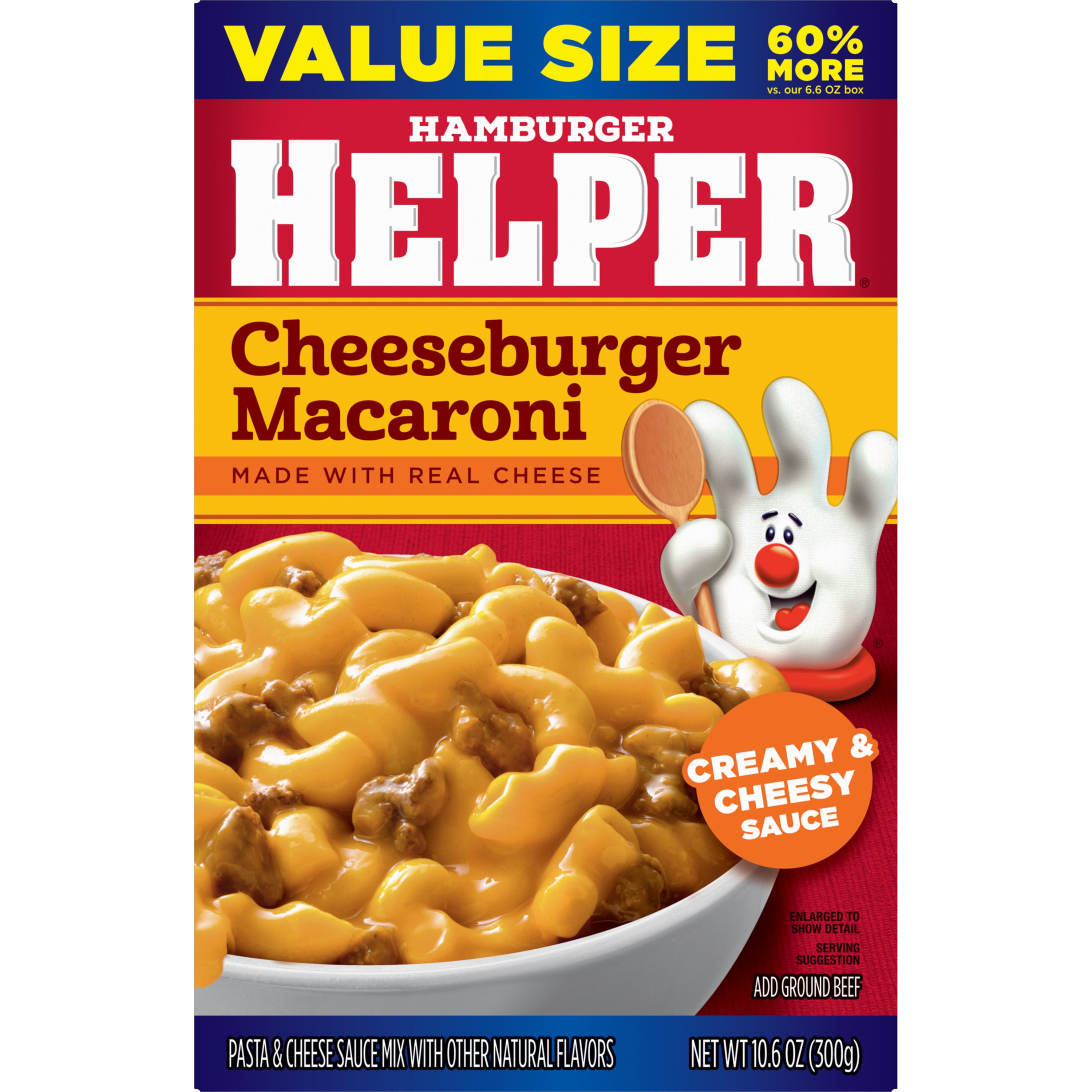 Hamburger Helper Cheeseburger Macaroni - Value Size - Shop Pantry meals ...