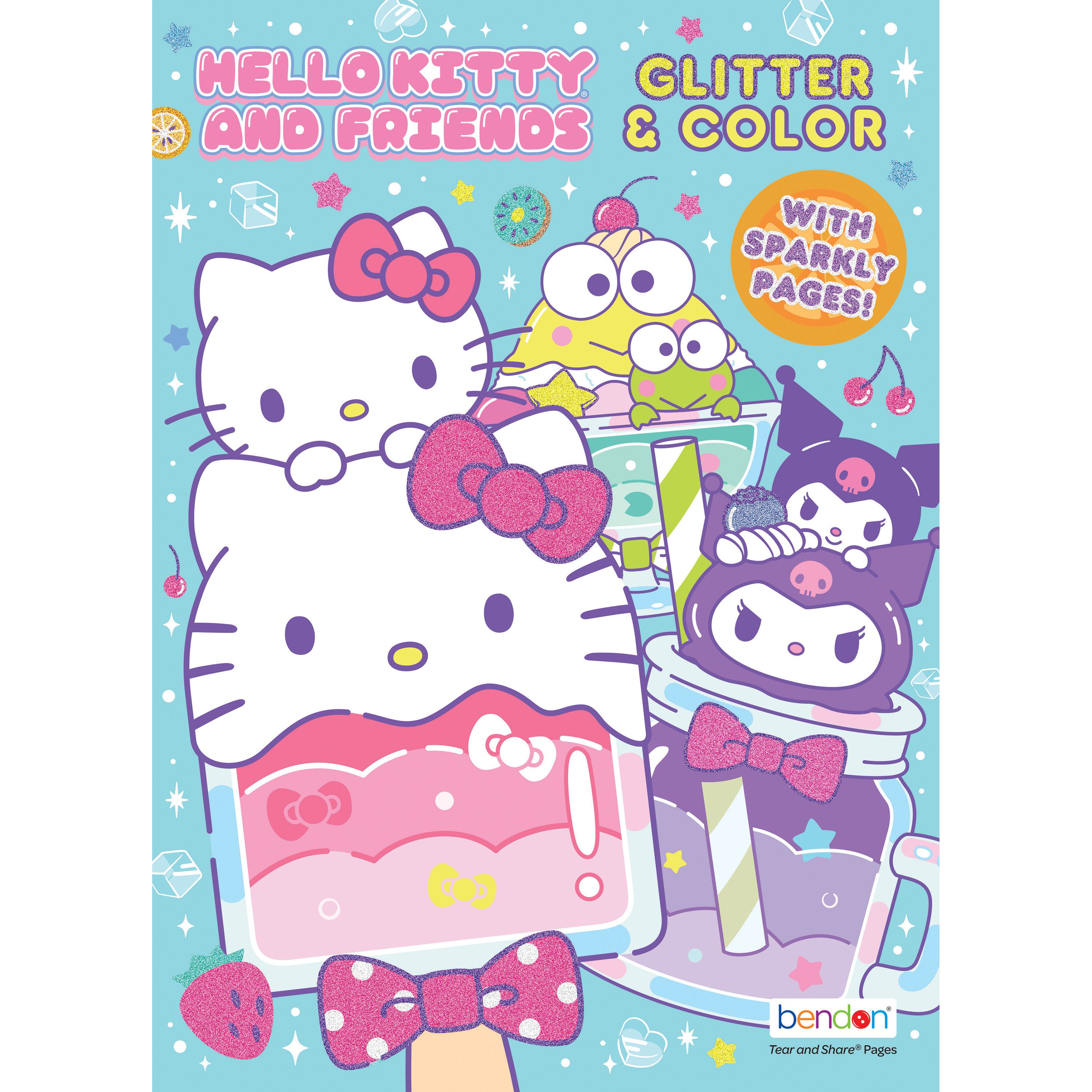 Bendon Hello Kitty and Friends Glitter & Color - Shop Books & coloring ...
