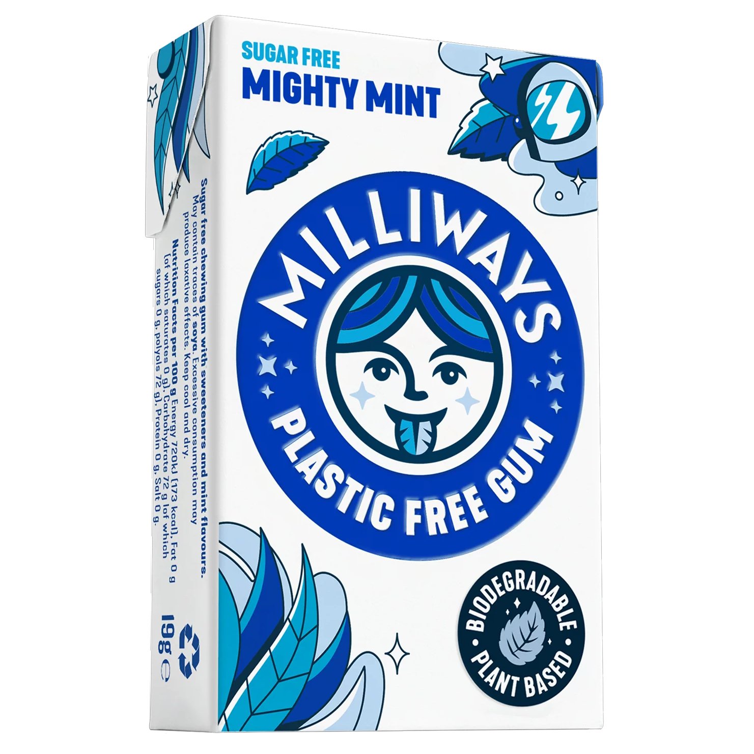 Milliways Mighty Mint Gum, 10 ct | Central Market - Really Into Food