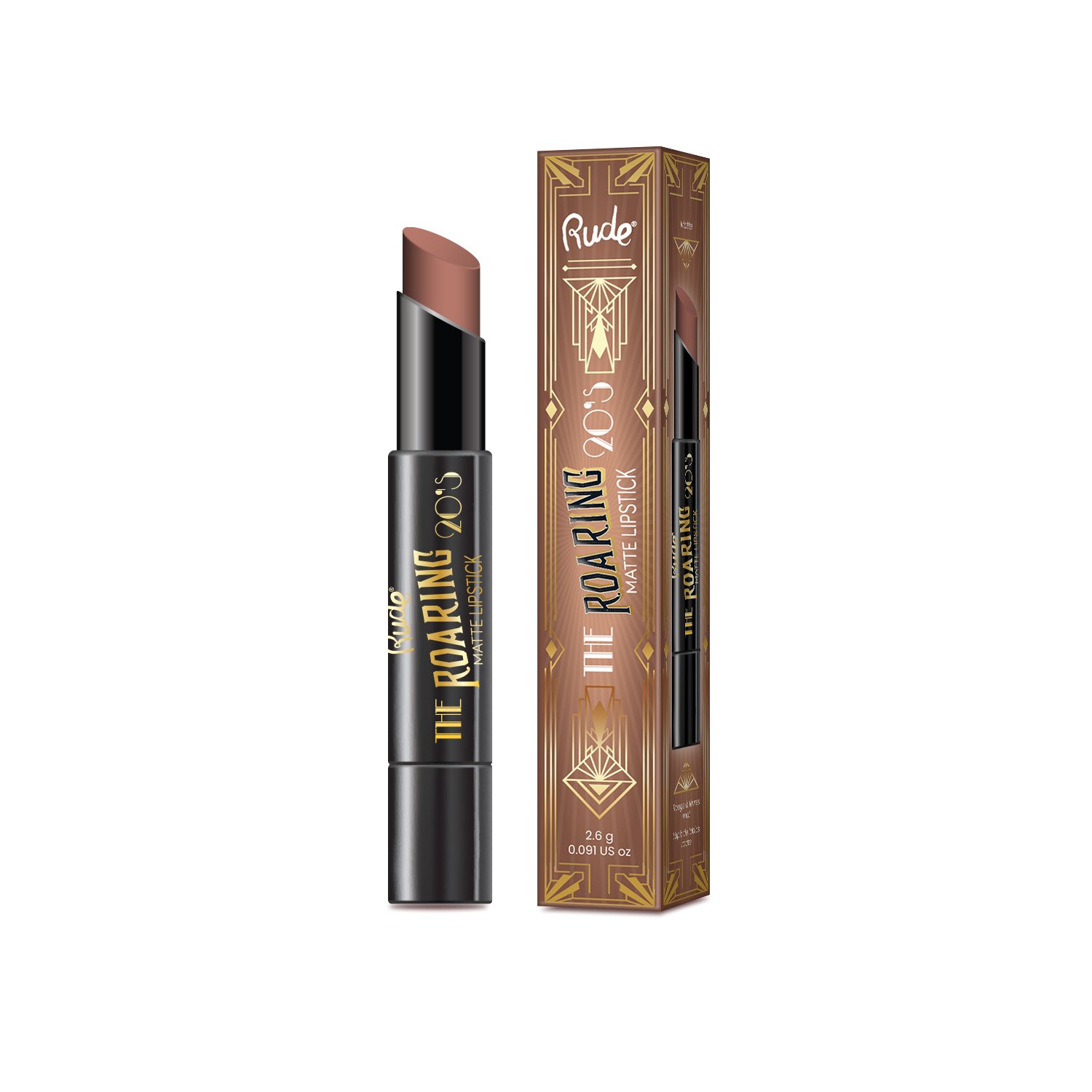 Rude Cosmetics The Roaring 20's Matte Lipstick - Rebellion - Shop ...