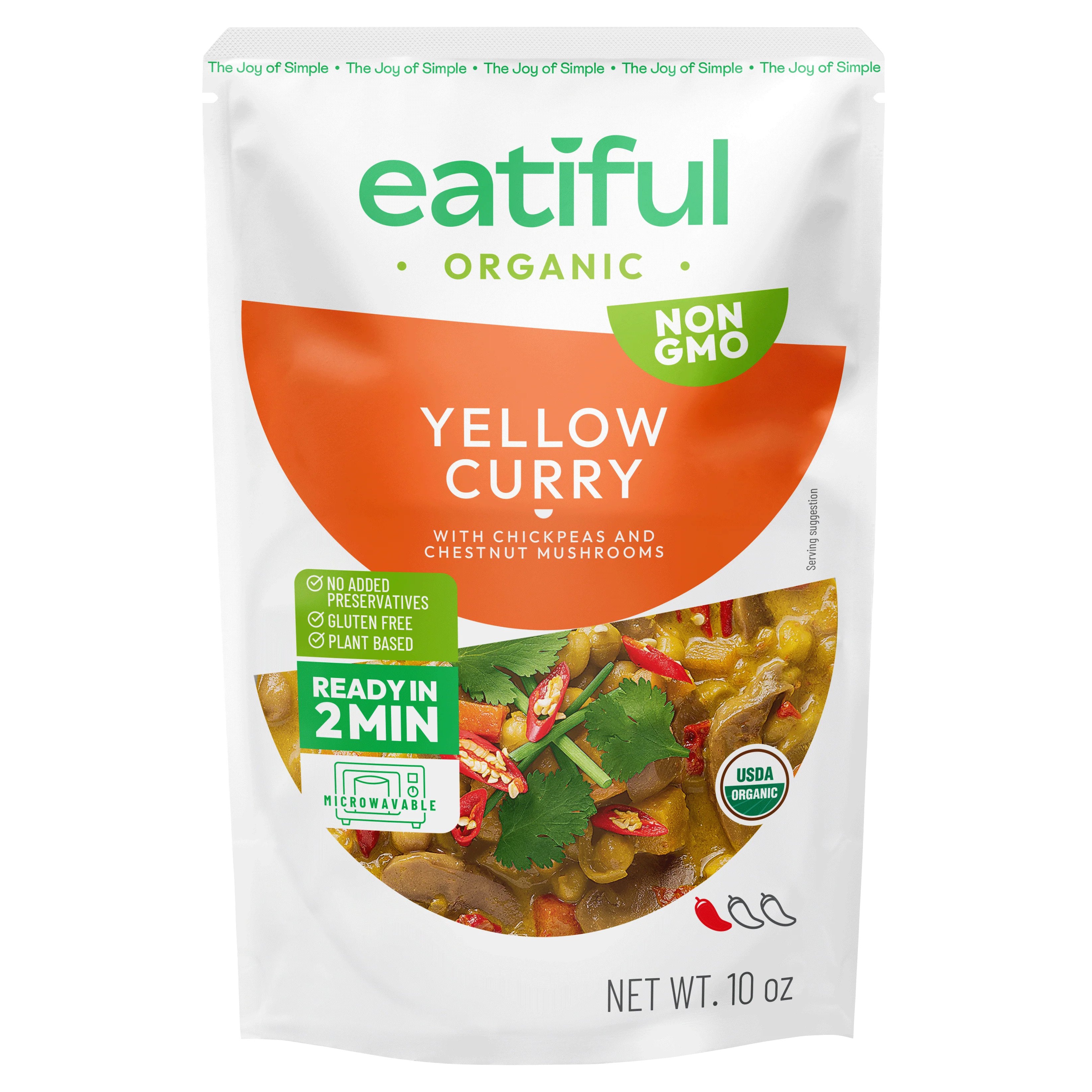 Eatiful Organic Yellow Curry, 10 oz | Central Market - Really Into Food