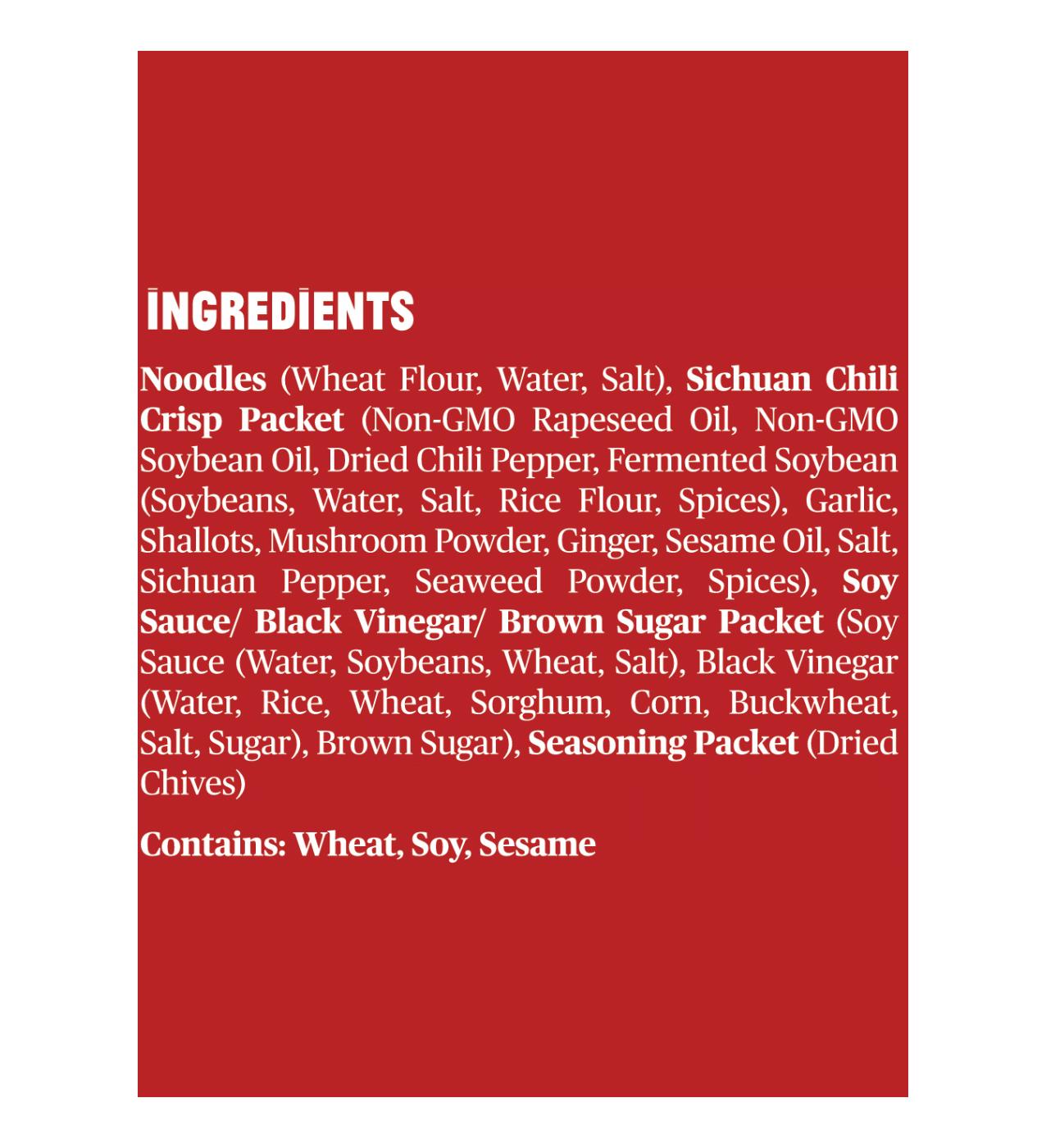 Fly By Jing Chili Crisp Noodles - Shop Pantry meals at H-E-B