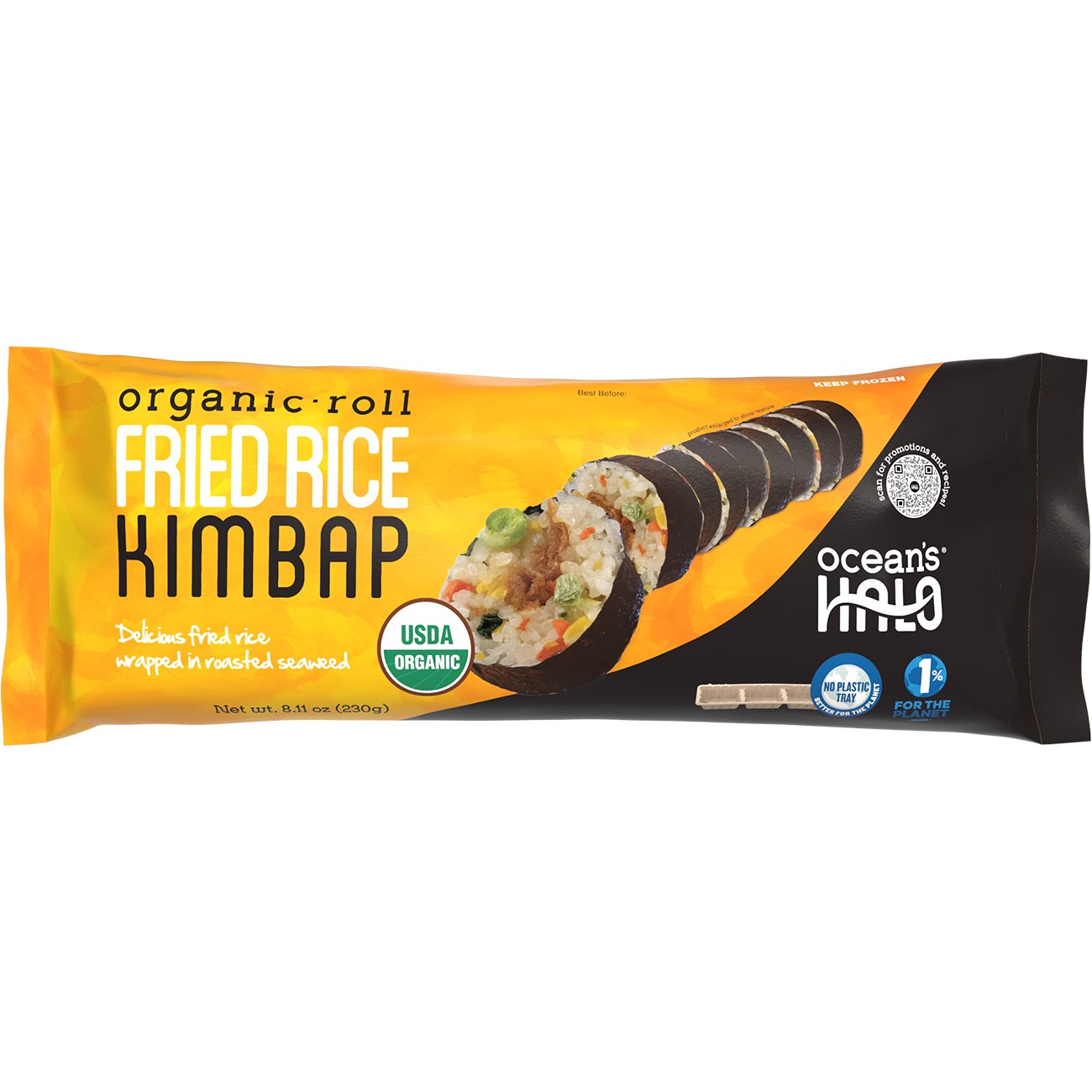 Ocean's Halo Organic Fried Rice Kimbap Roll - Shop Entrees & sides at H-E-B