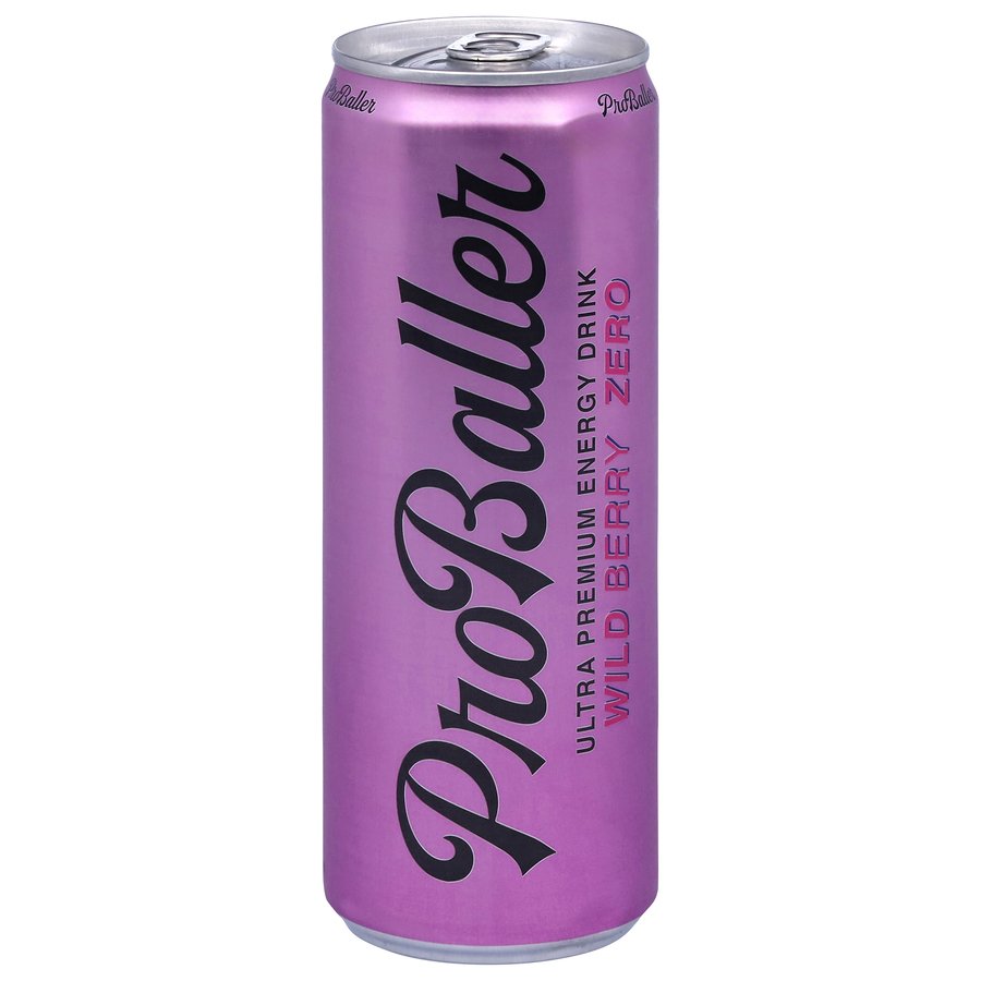 ProBaller Natural Energy Drink Wild Berry Zero - Shop Diet & fitness at ...