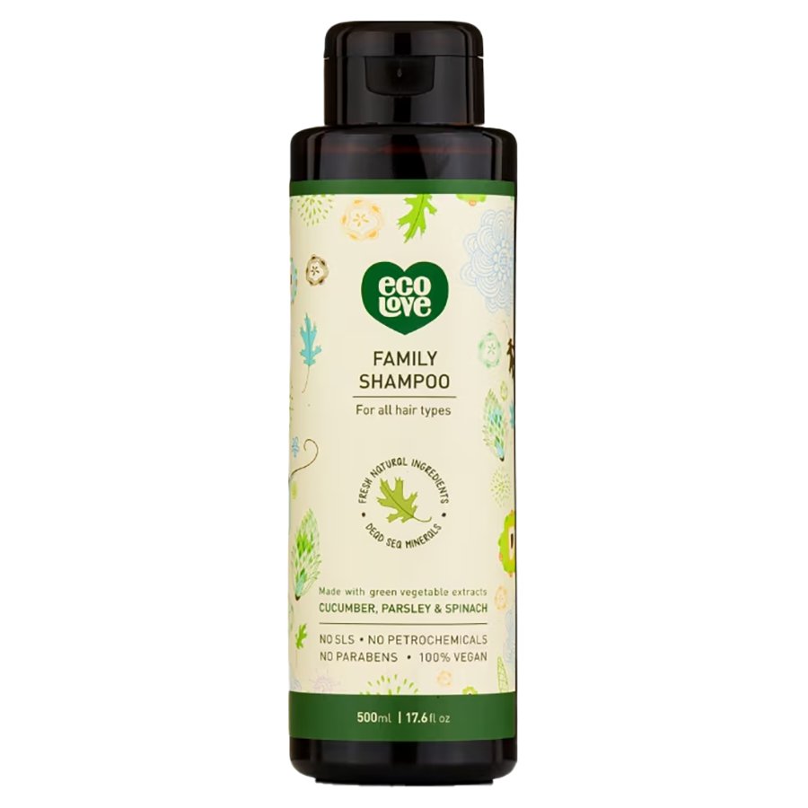 EcoLove Green Vegetable Extracts Family Shampoo, 17.6 oz | Central ...