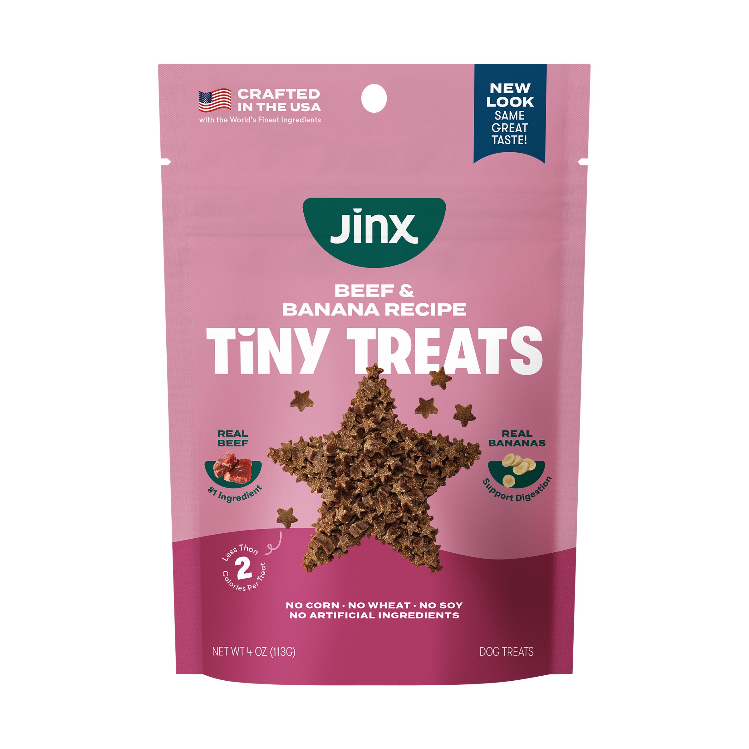 Jinx Tiny Treats Dog Treats - Beef & Banana - Shop Soft & chewy treats ...
