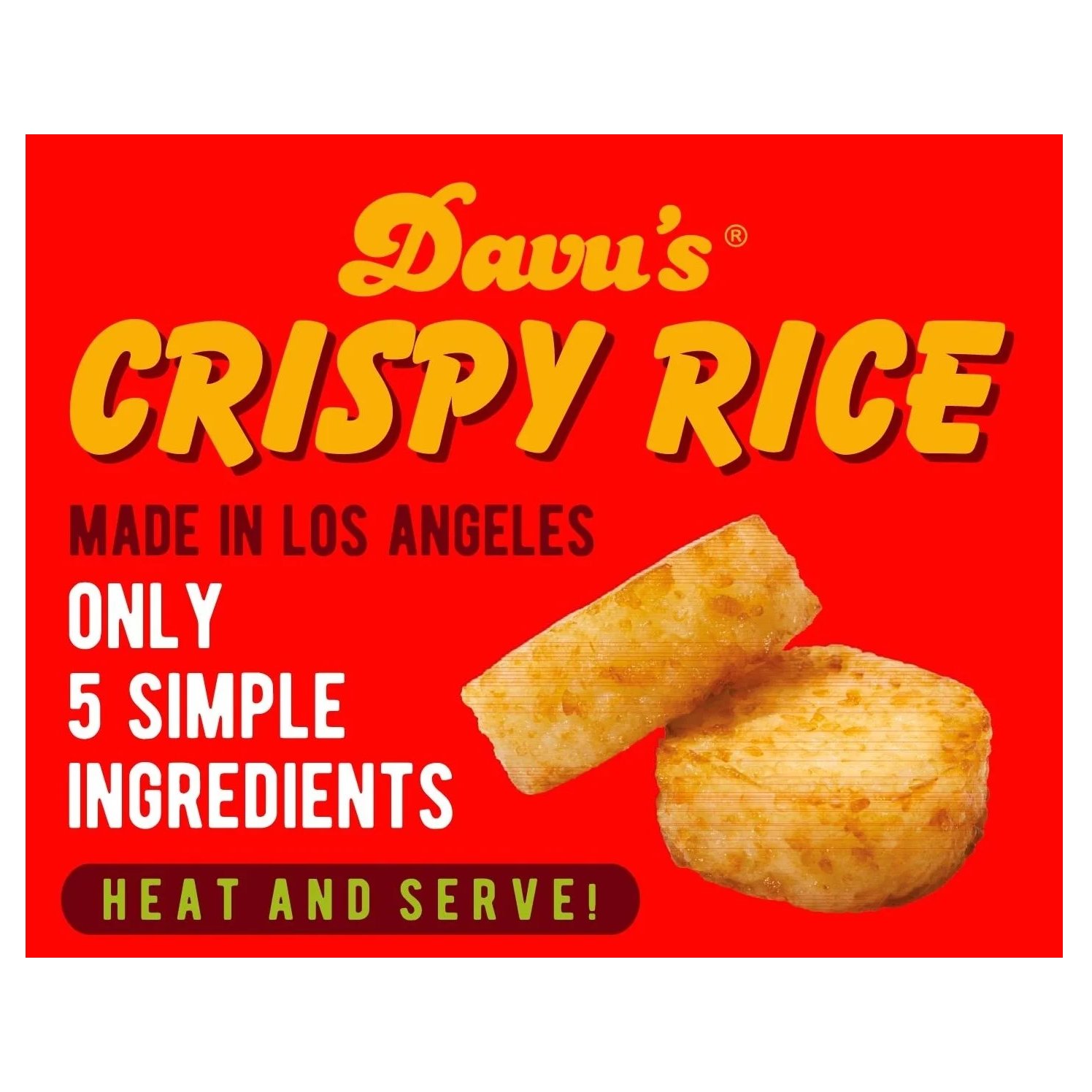 Davu's Crispy Rice Patties, 5 ct | Central Market - Really Into Food