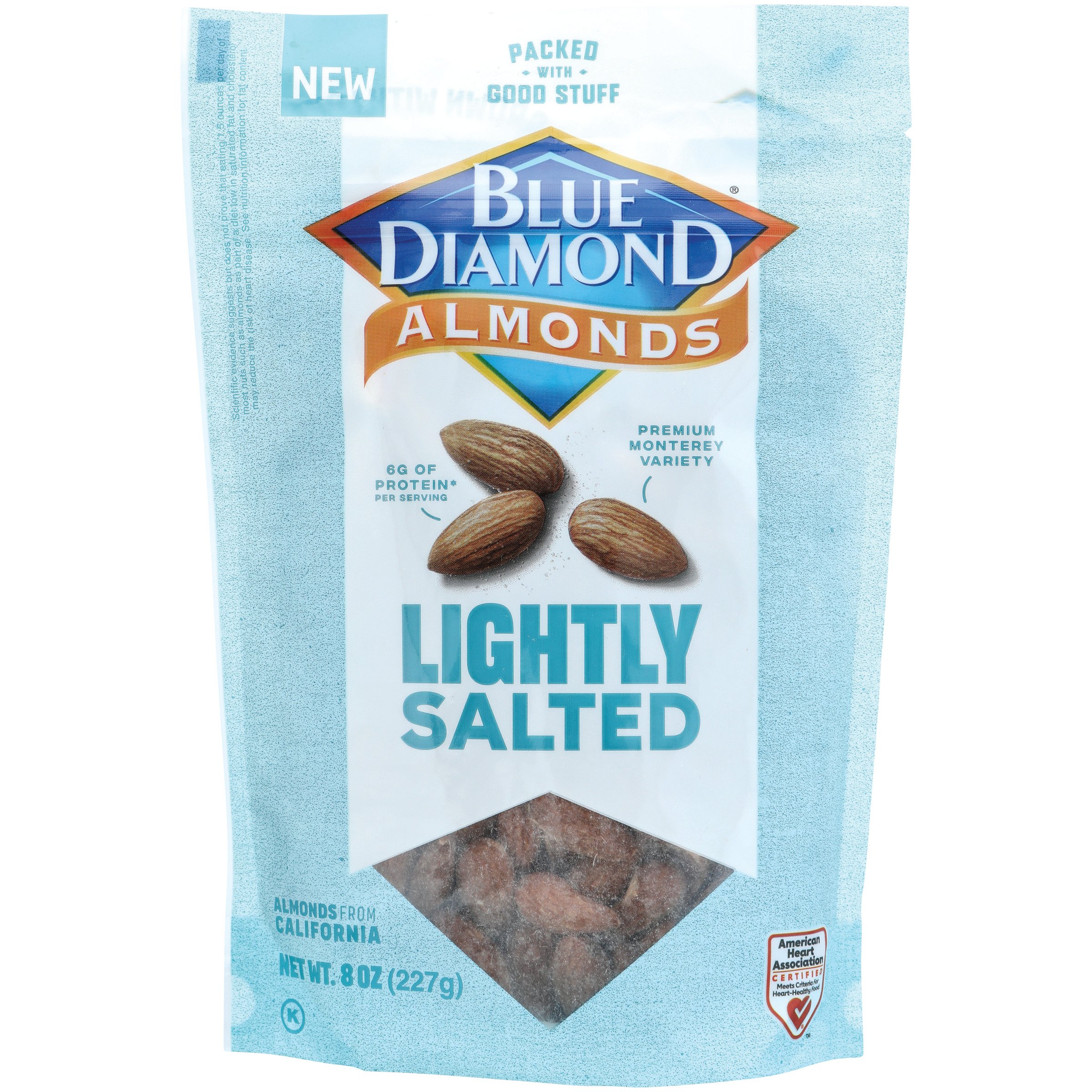 Blue Diamond Lightly Salted Almonds - Shop Nuts & seeds at H-E-B