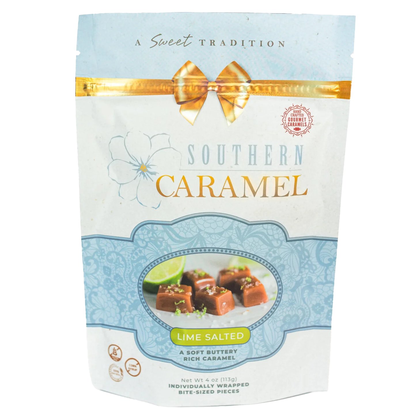 Southern Caramel Lime Salted Caramels, 4 oz | Central Market - Really ...