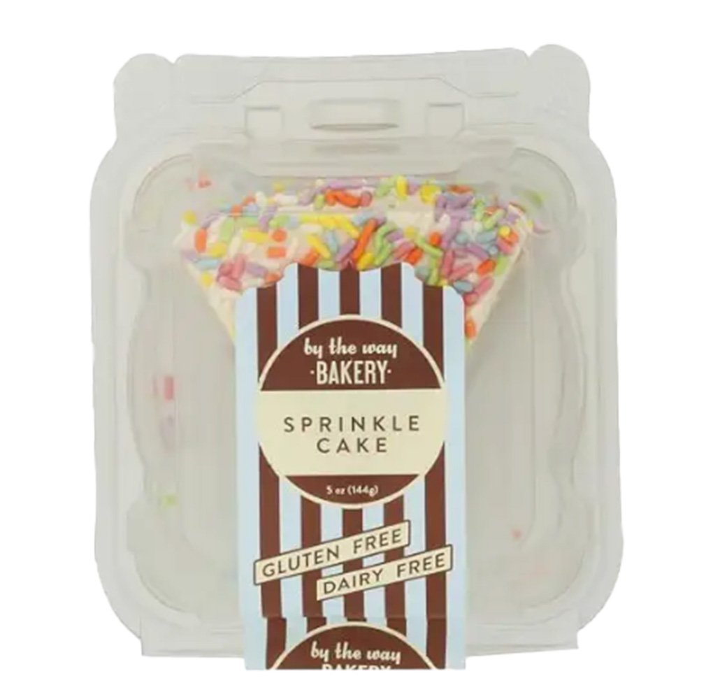 By The Way Bakery Sprinkle Cake Slice, 5 OZ | Central Market - Really ...