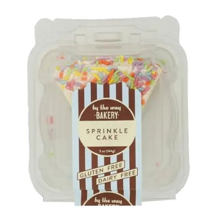 By The Way Bakery Sprinkle Cake Slice, ea | Central Market - Really ...