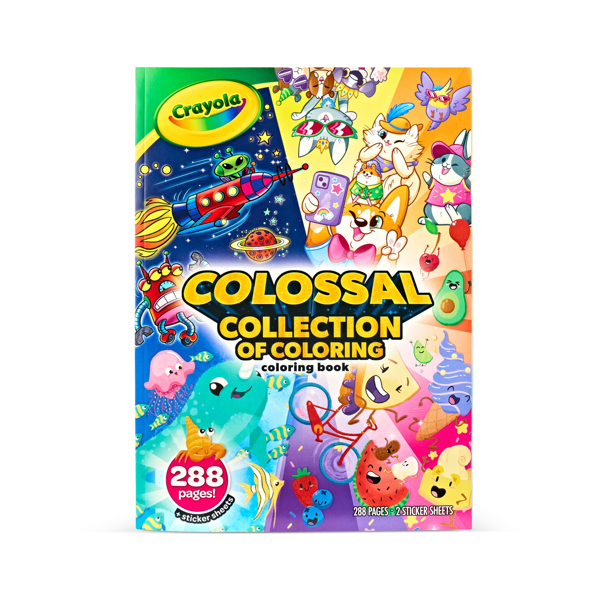 Crayola Colossal Collection of Coloring Book - Shop Books & coloring at ...