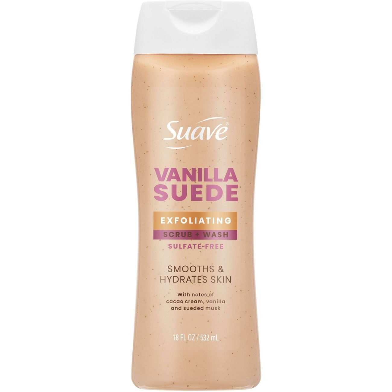 Suave Exfoliating Scrub & Body Wash - Vanilla Suede - Shop Body wash at ...
