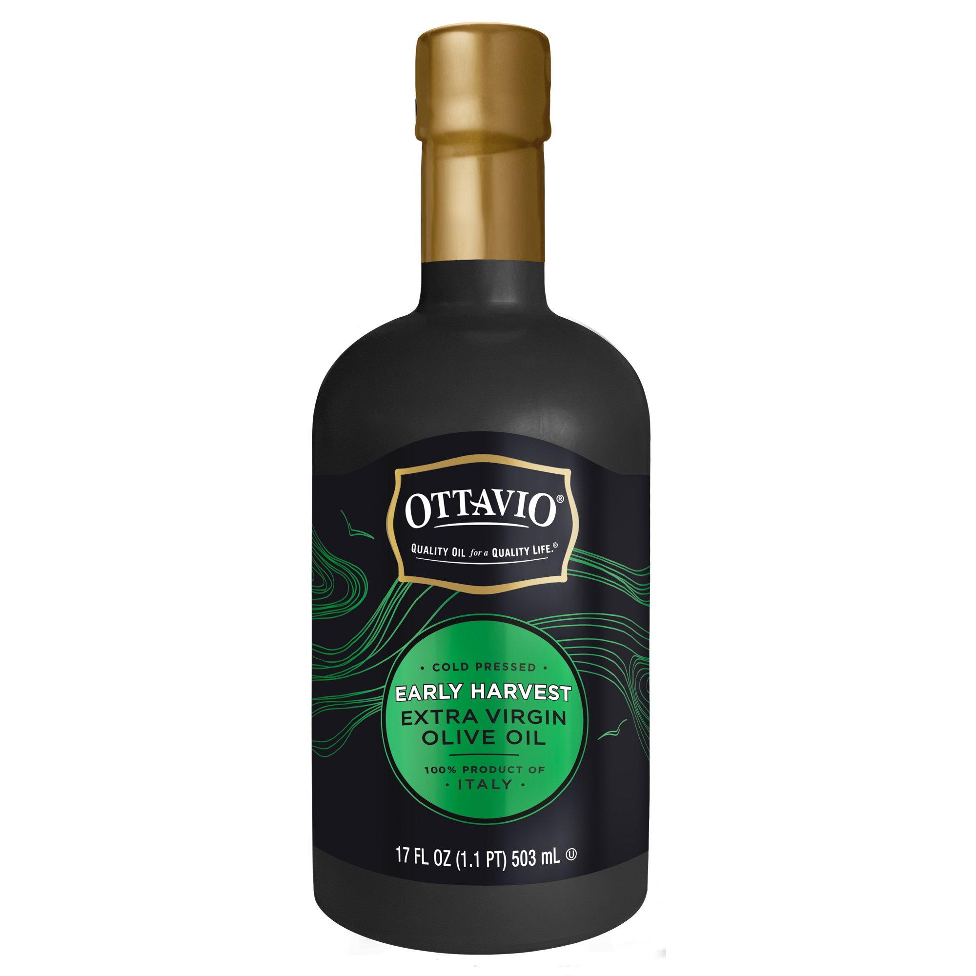 Ottavio Early Harvest Cold Pressed Extra Virgin Olive Oil - Shop Oils ...