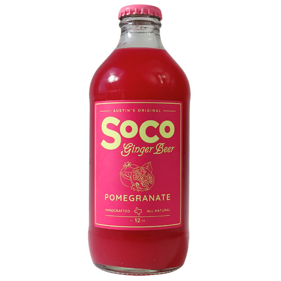 SoCo Pomegranate Ginger Beer, 12 oz | Central Market - Really Into Food