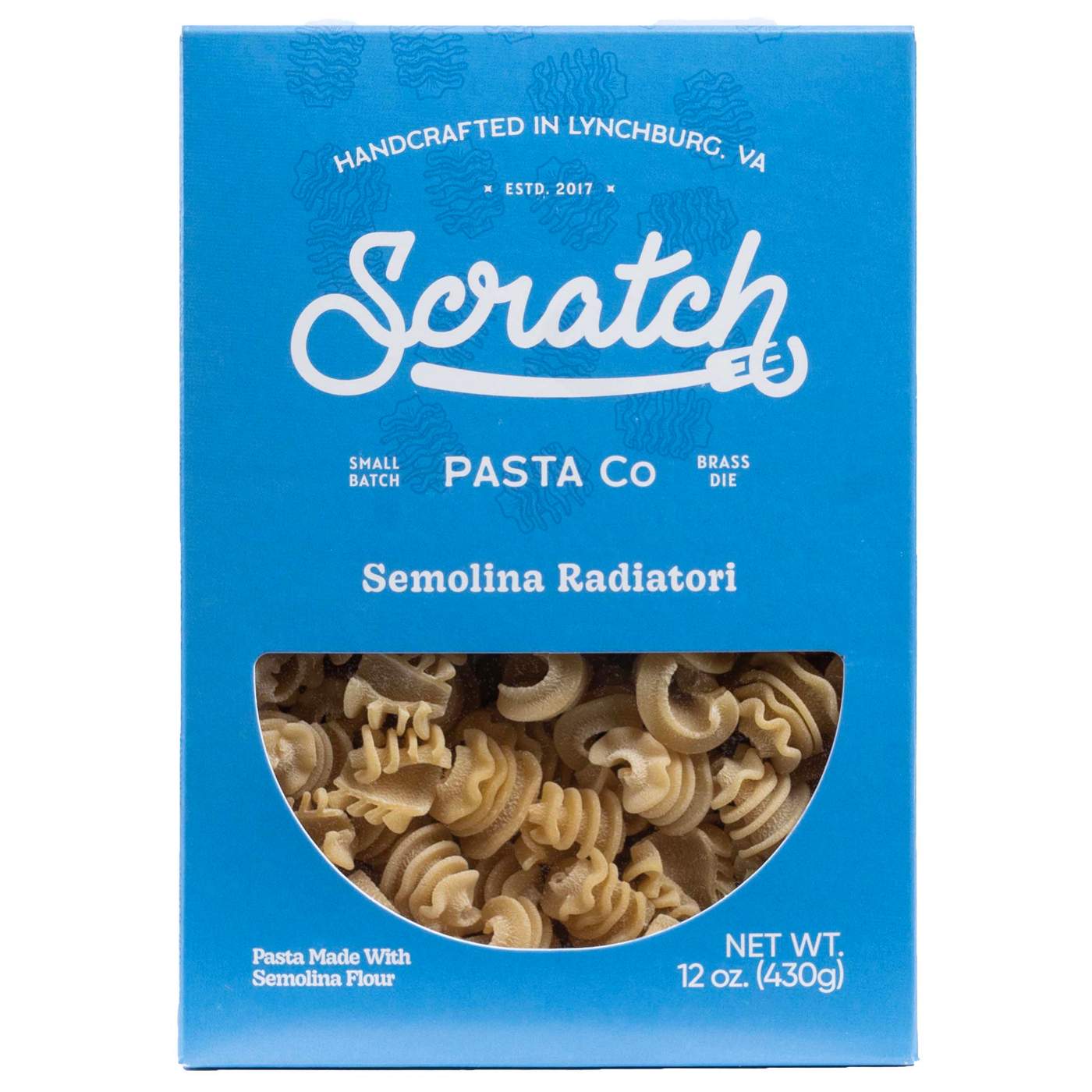 Scratch Pasta Co. Semolina Radiatori Pasta - Shop Pasta at H-E-B