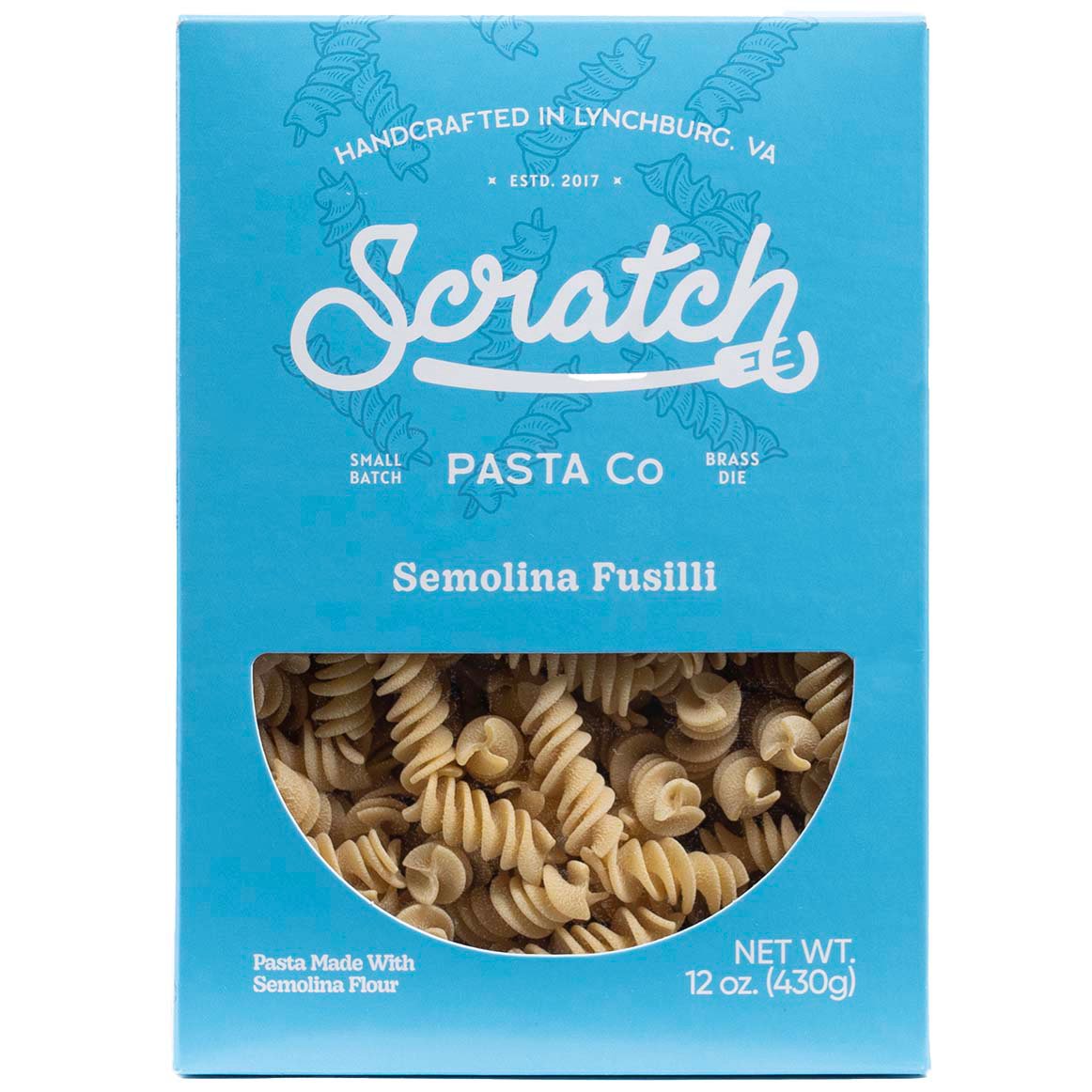 Scratch Pasta Co. Semolina Fusilli Pasta, 12 oz | Central Market ...