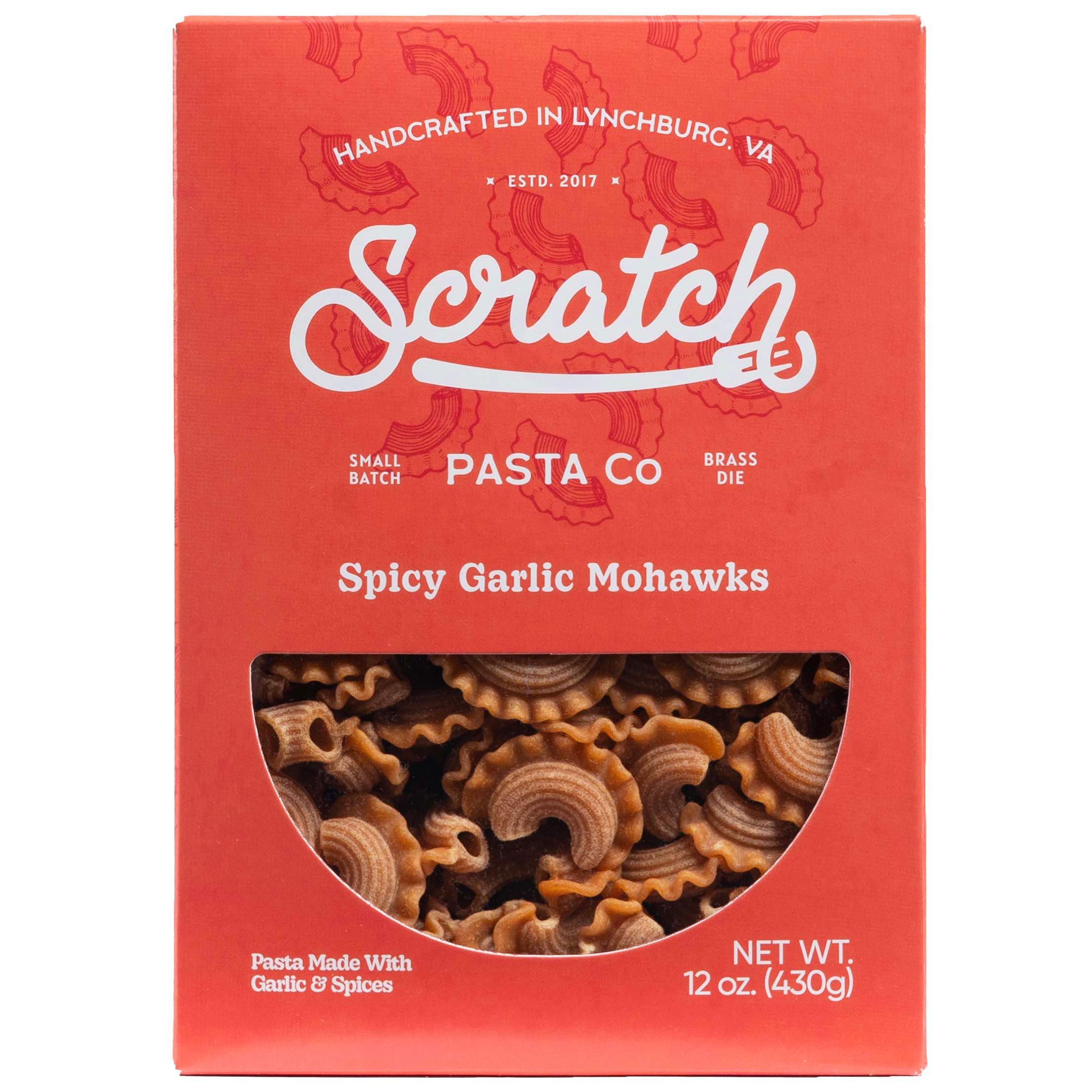 Scratch Pasta Co. Spicy Garlic Mohawks Pasta - Shop Pasta at H-E-B