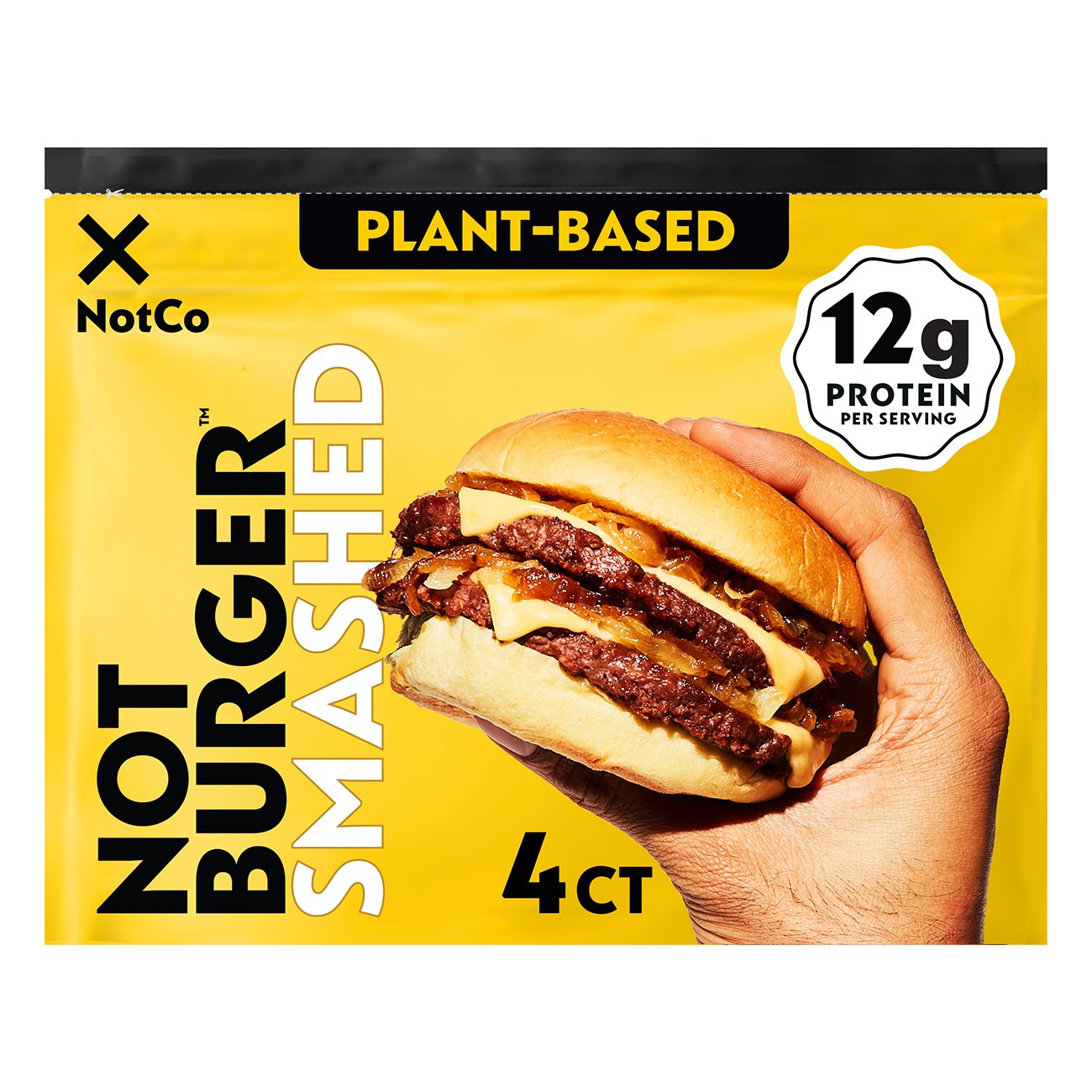 NotCo NotBurger Smashed Plant Based Frozen Burger Patties - Shop Meat ...