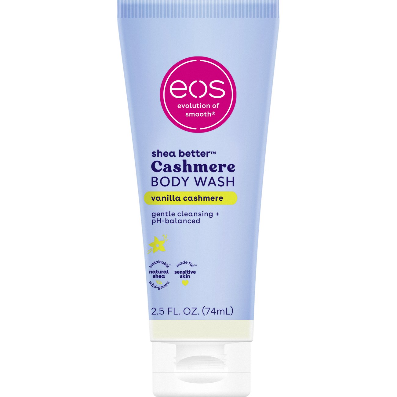 eos Travel Size Shea Better Vanilla Cashmere Body Wash - Shop Body wash ...
