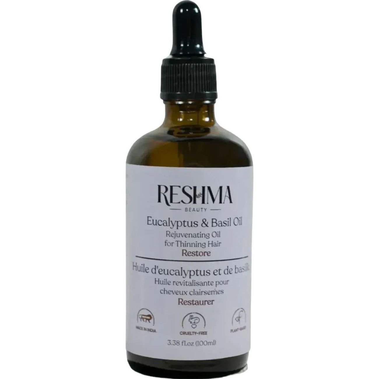 Reshma Beauty Restore Eucalyptus & Basil Thinning Hair Oil - Shop ...