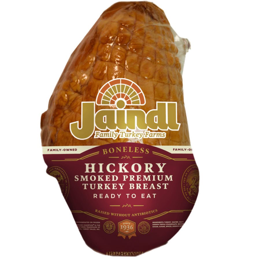 Jaindl Family Farms Hickory Smoked Boneless Turkey Breast, 3-6 lbs ...