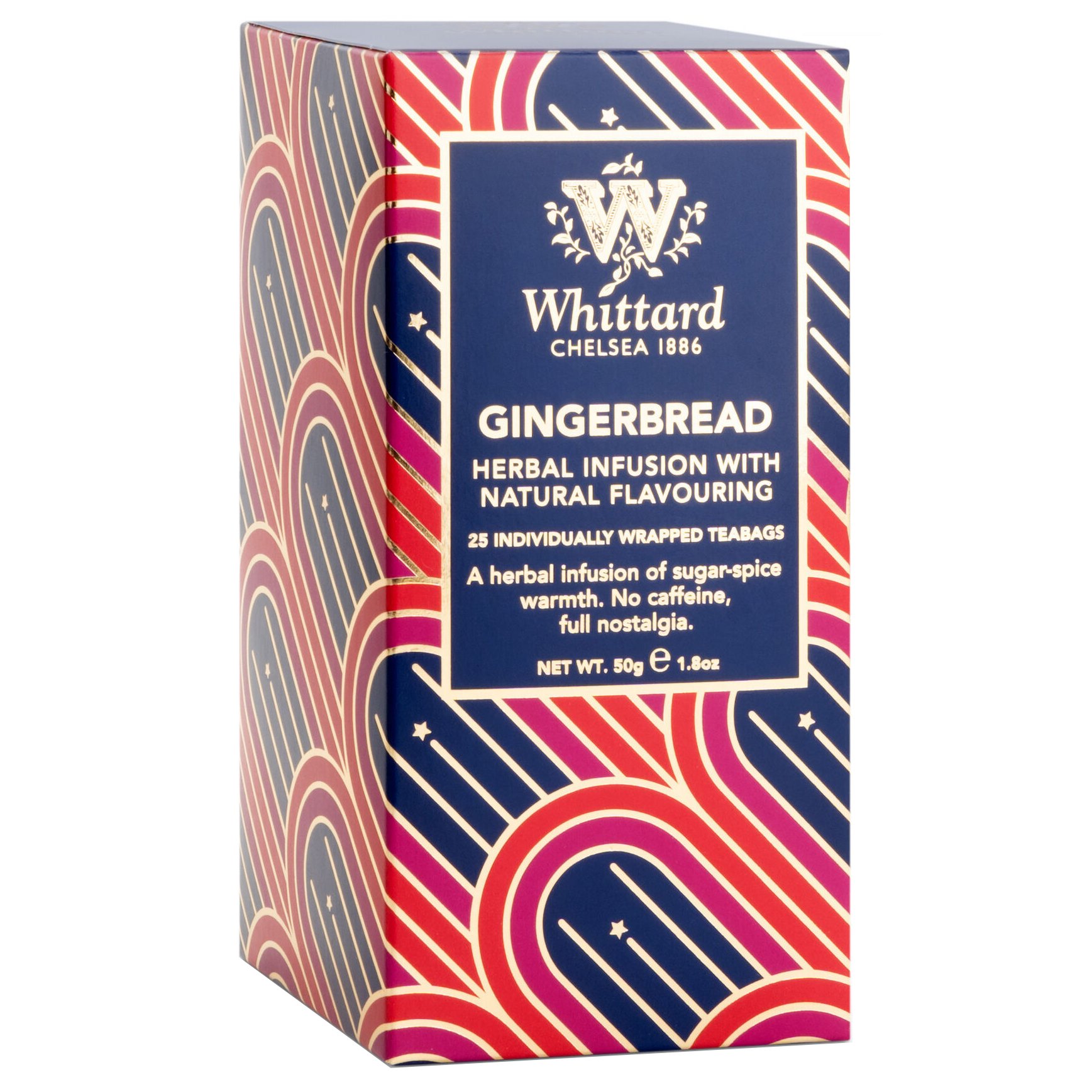 Whittard Gingerbread Herbal Tea Bags, 25 ct | Central Market - Really ...