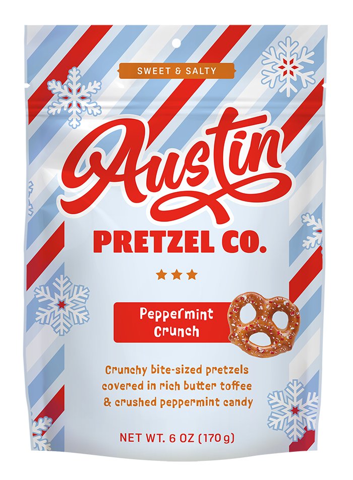 Austin Pretzel Co . Peppermint Crunch, 6 oz | Central Market - Really ...