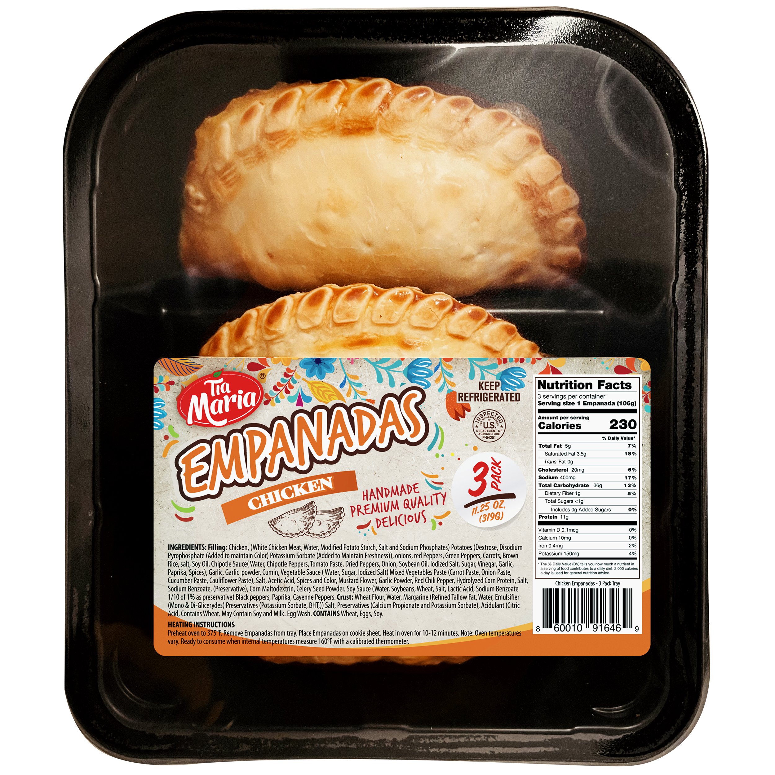 Tia Maria Chicken Empanadas - Shop Entrees & sides at H-E-B