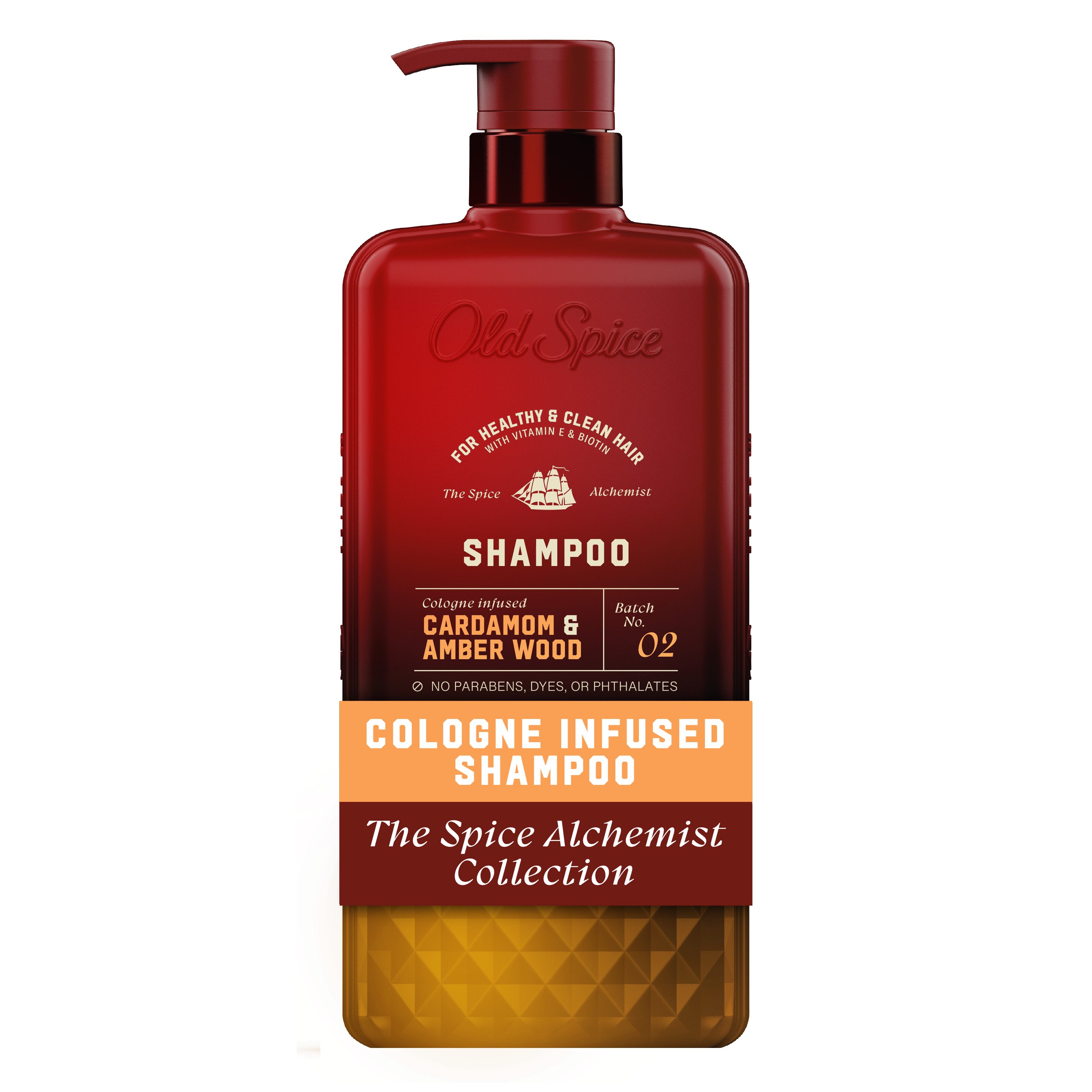 Old Spice Shampoo: The Spice Alchemist, Cologne-Infused Cardamom and ...