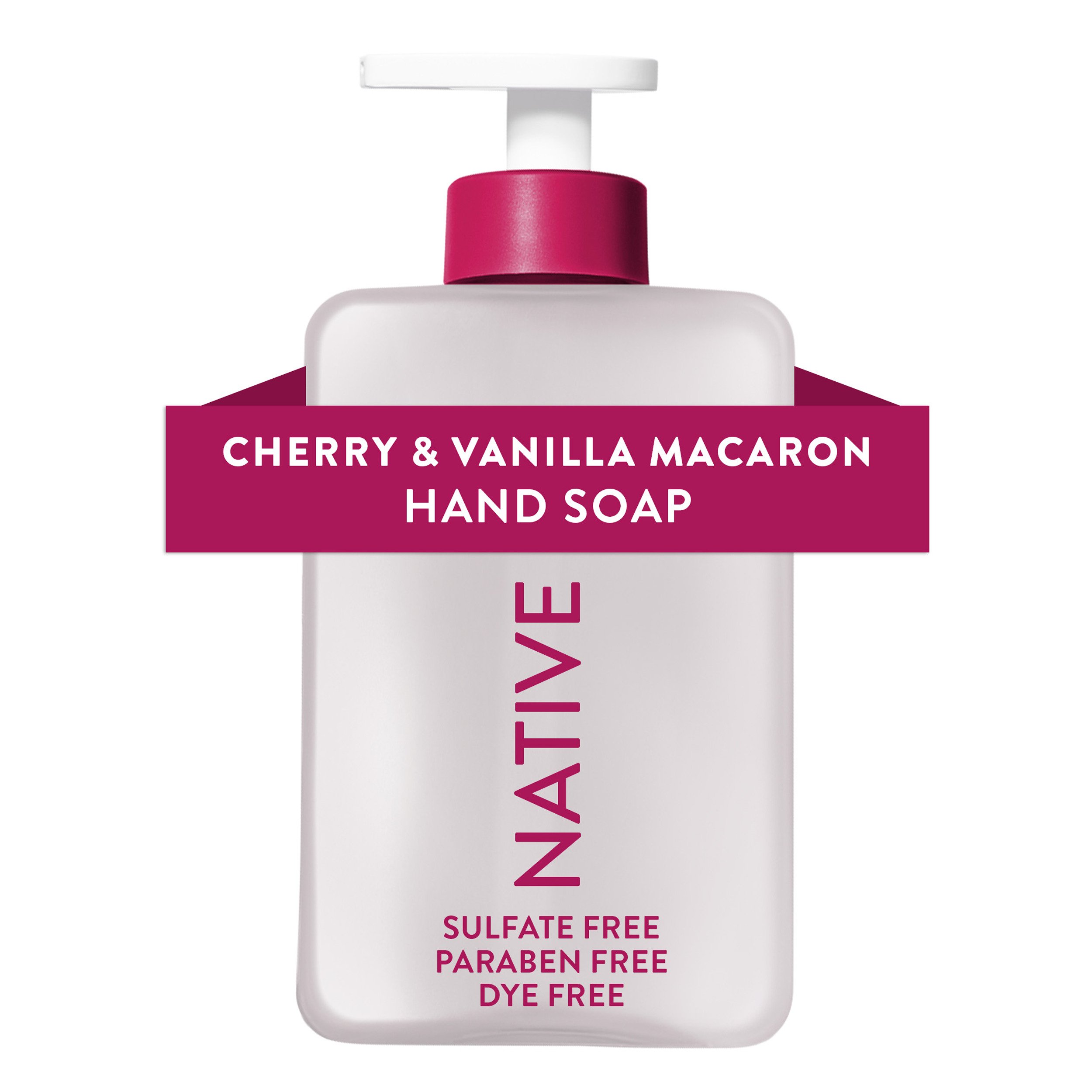Native Liquid Hand Soap - Cherry & Vanilla Macaron - Shop Hand & bar ...