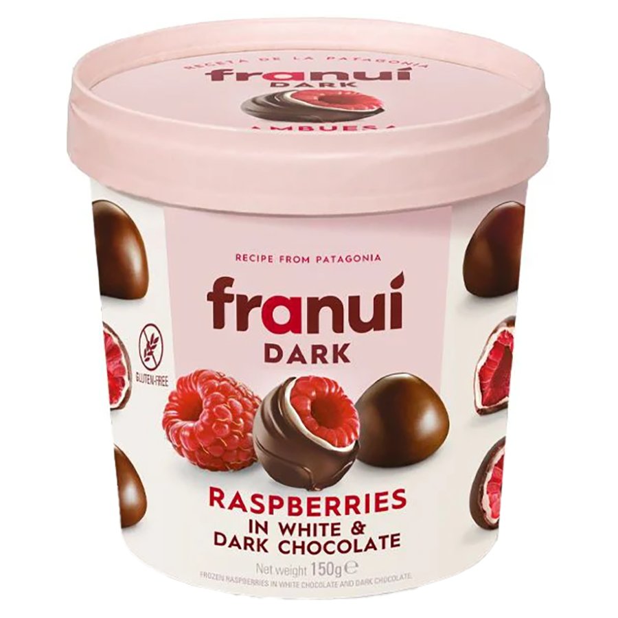 Franui White & Dark Chocolate Frozen Raspberries, 5 oz | Central Market ...