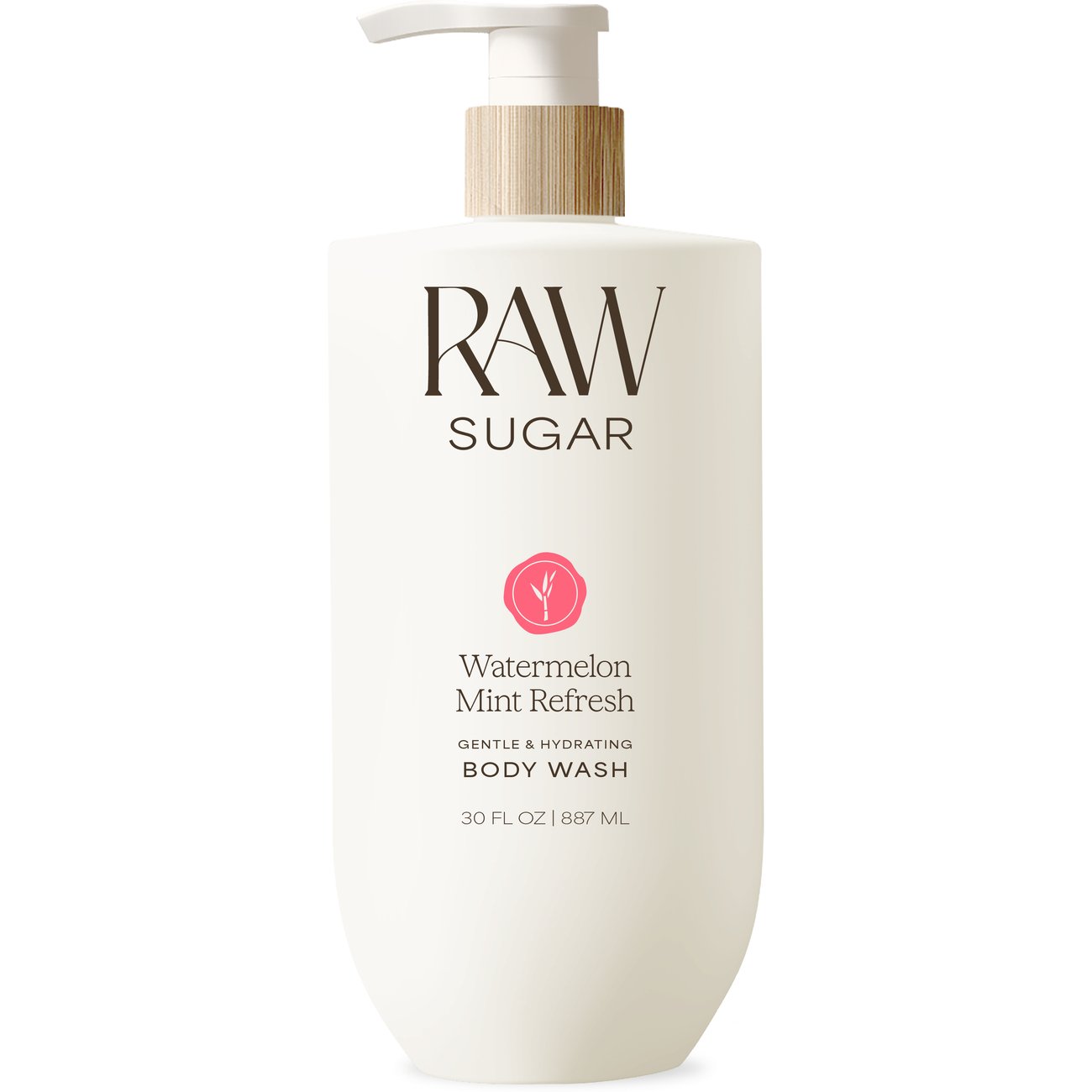 Raw Sugar Hydrating Body Wash - Watermelon Mint Refresh - Shop Body ...