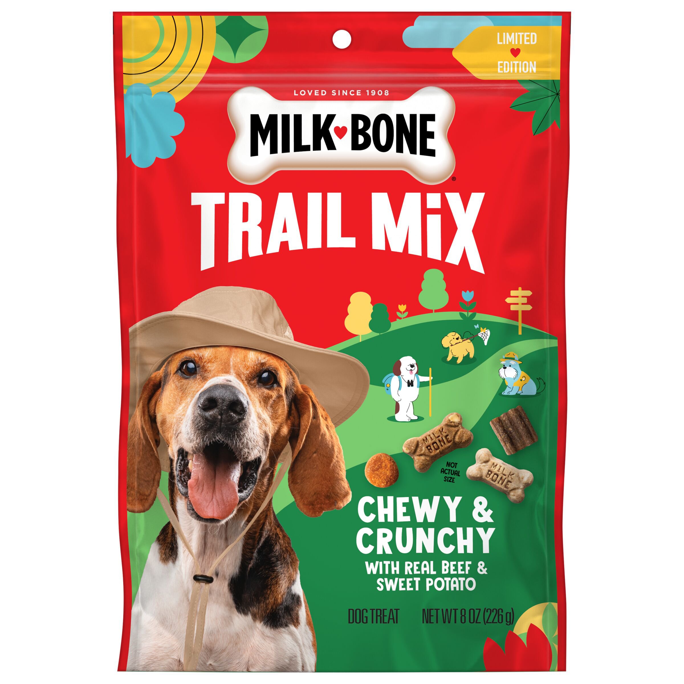 MilkBone Trail Mix Chewy & Crunchy Dog Treats - Shop Biscuits at H-E-B