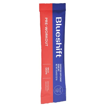 Blueshift Pre-Workout Single Serve Stick - Wild Grape, 0.26 oz ...
