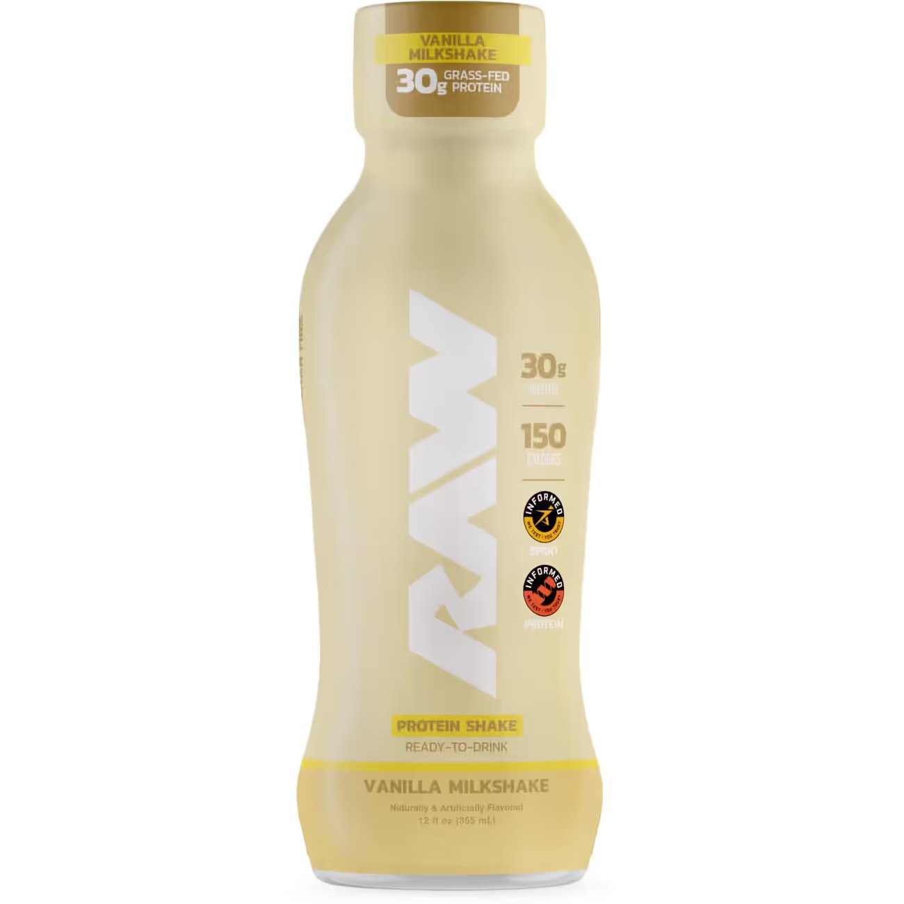 RAW Grass-Fed Isolate 30g Protein Shake - Vanilla - Shop Diet & fitness ...