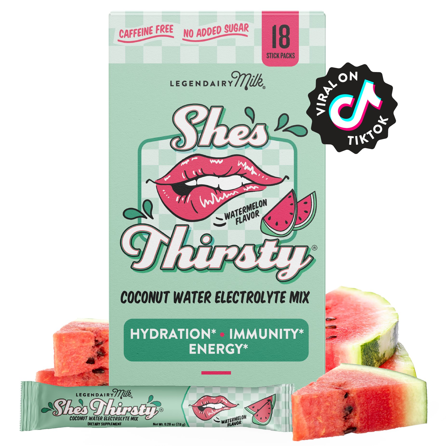 Legendairy Milk She's Thirsty Watermelon Electolyte Mix - Shop Breast ...