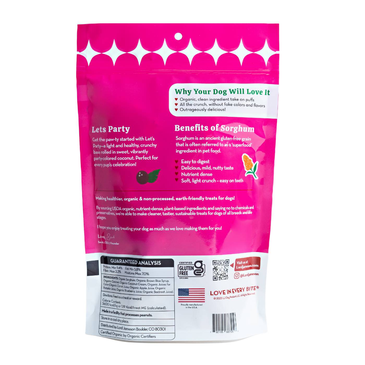 Lord Jameson Love Puffs Dog Treats - Lets Party - Shop Soft & chewy ...