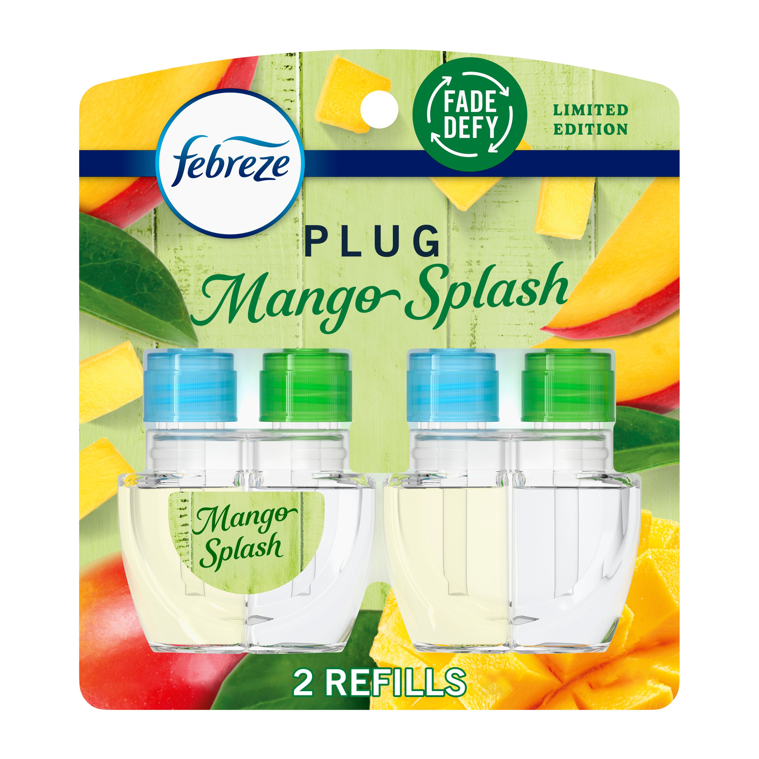 Febreze Plug Scented Oil Refills - Mango Splash - Shop Scented oils ...