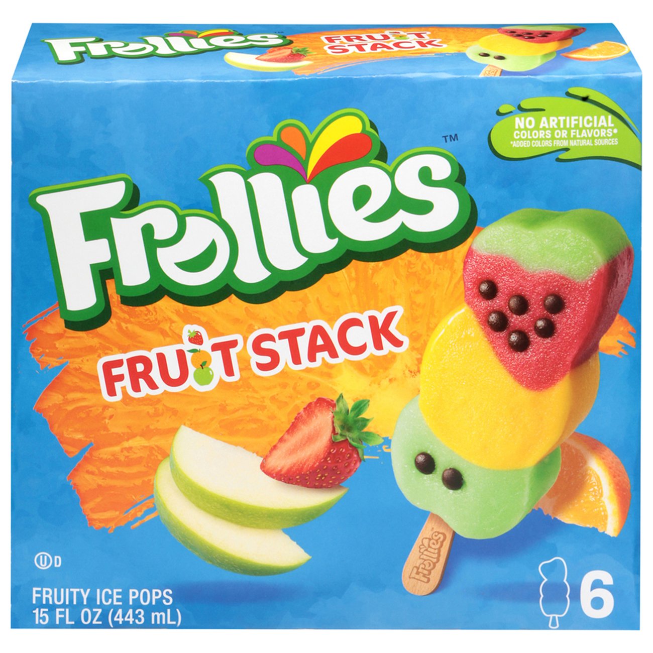 Frollies Fruit Stack Fruity Ice Pops - Shop Bars & pops at H-E-B